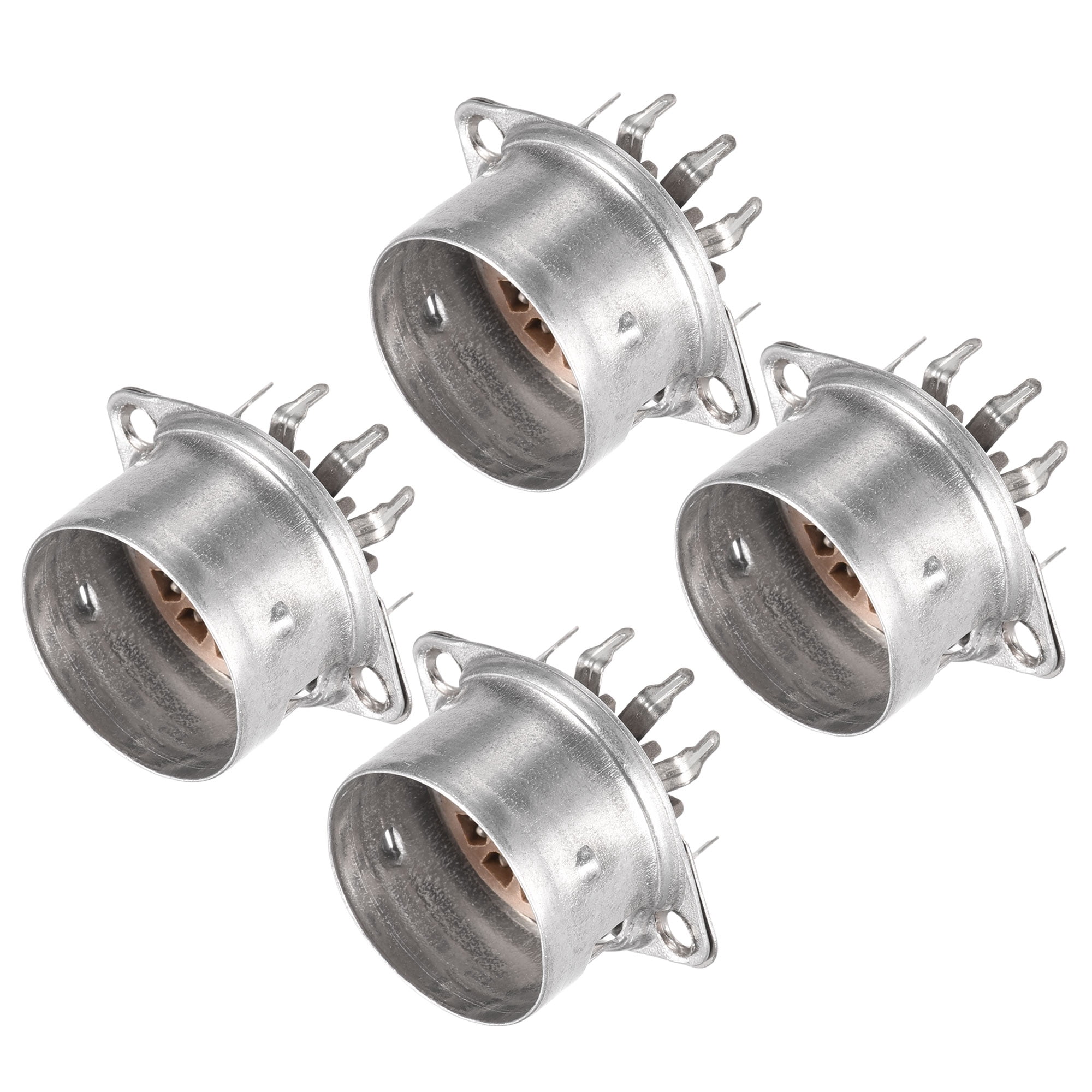 Uxcell 9pin Tube Socket Plastic, Vacuum Tube Protect Tube Pin Socket ...