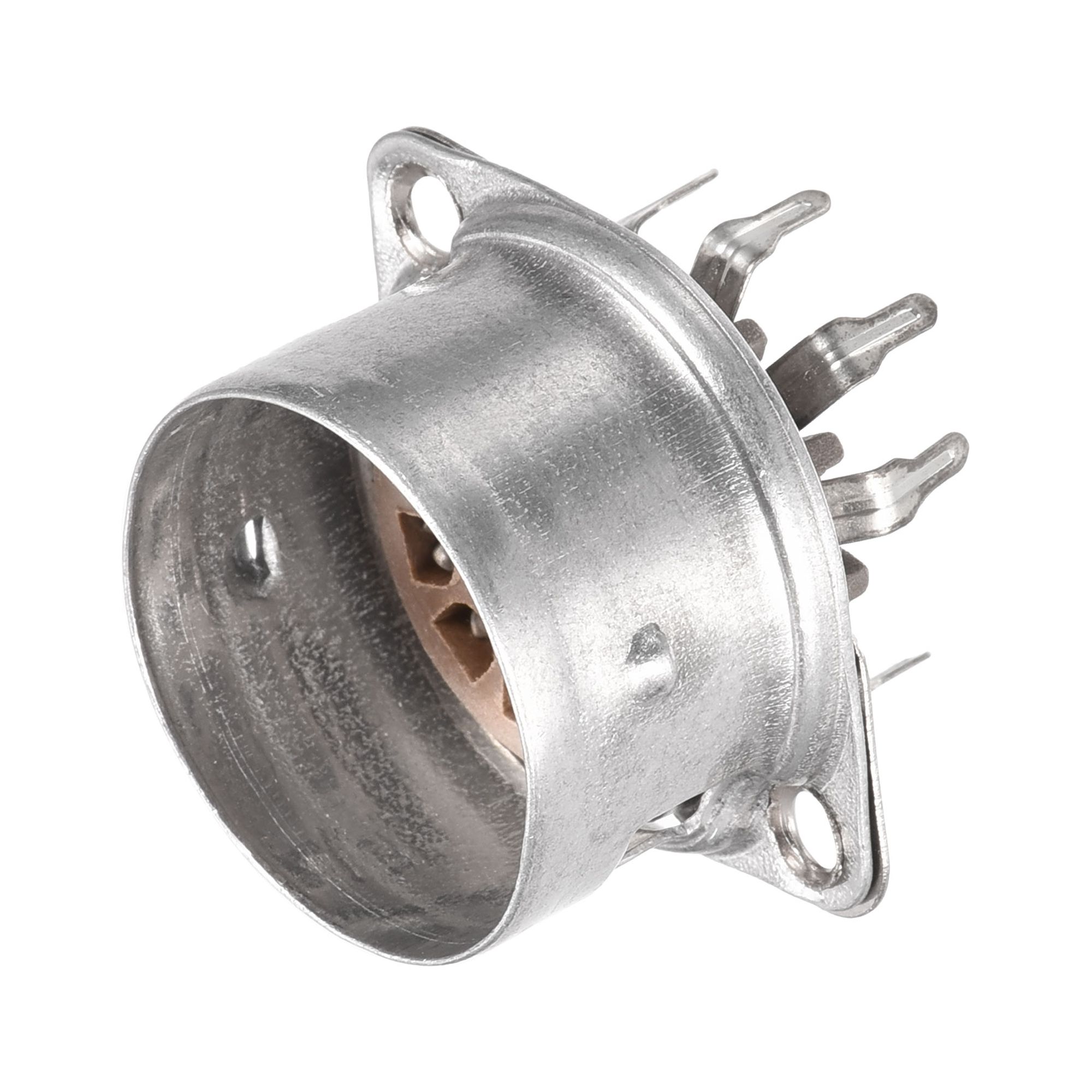 Uxcell 9pin Tube Socket Plastic, Vacuum Tube Protect Tube Pin Socket ...