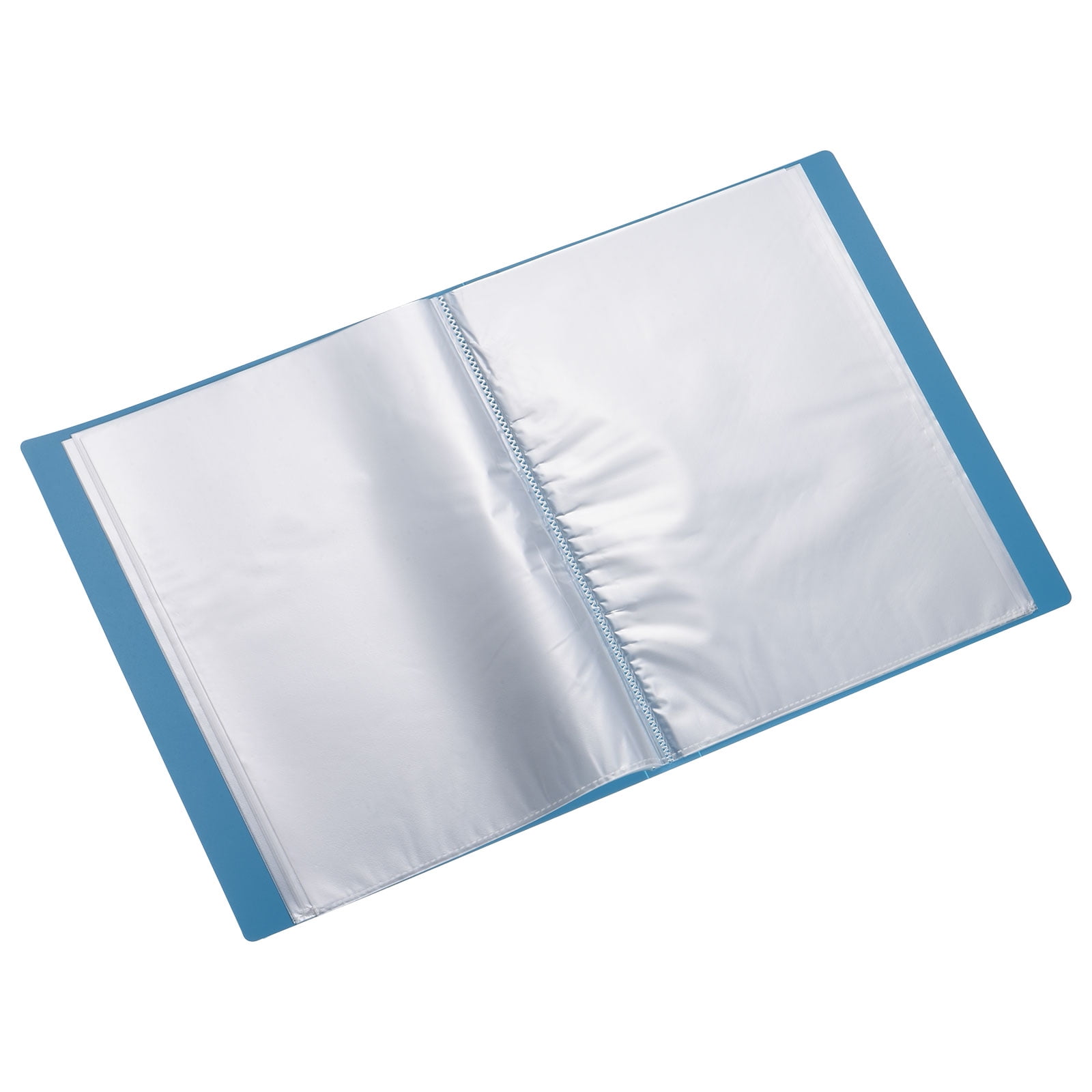 Uxcell 9x12" Binders with Plastic Sleeve, PP 60 Pockets Waterproof File ...