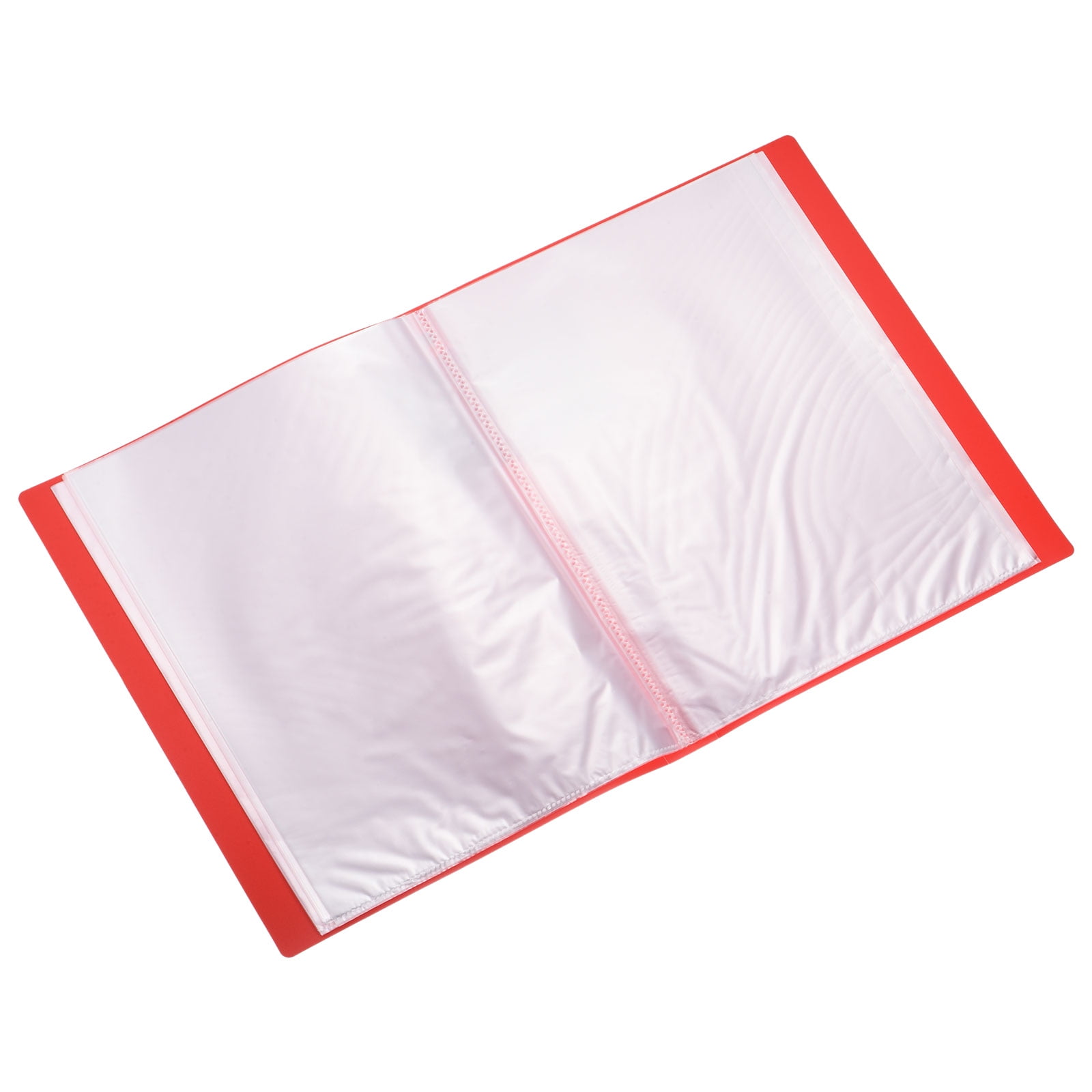 Uxcell 9x12" Binders with Plastic Sleeve, PP 60 Pockets Waterproof File ...