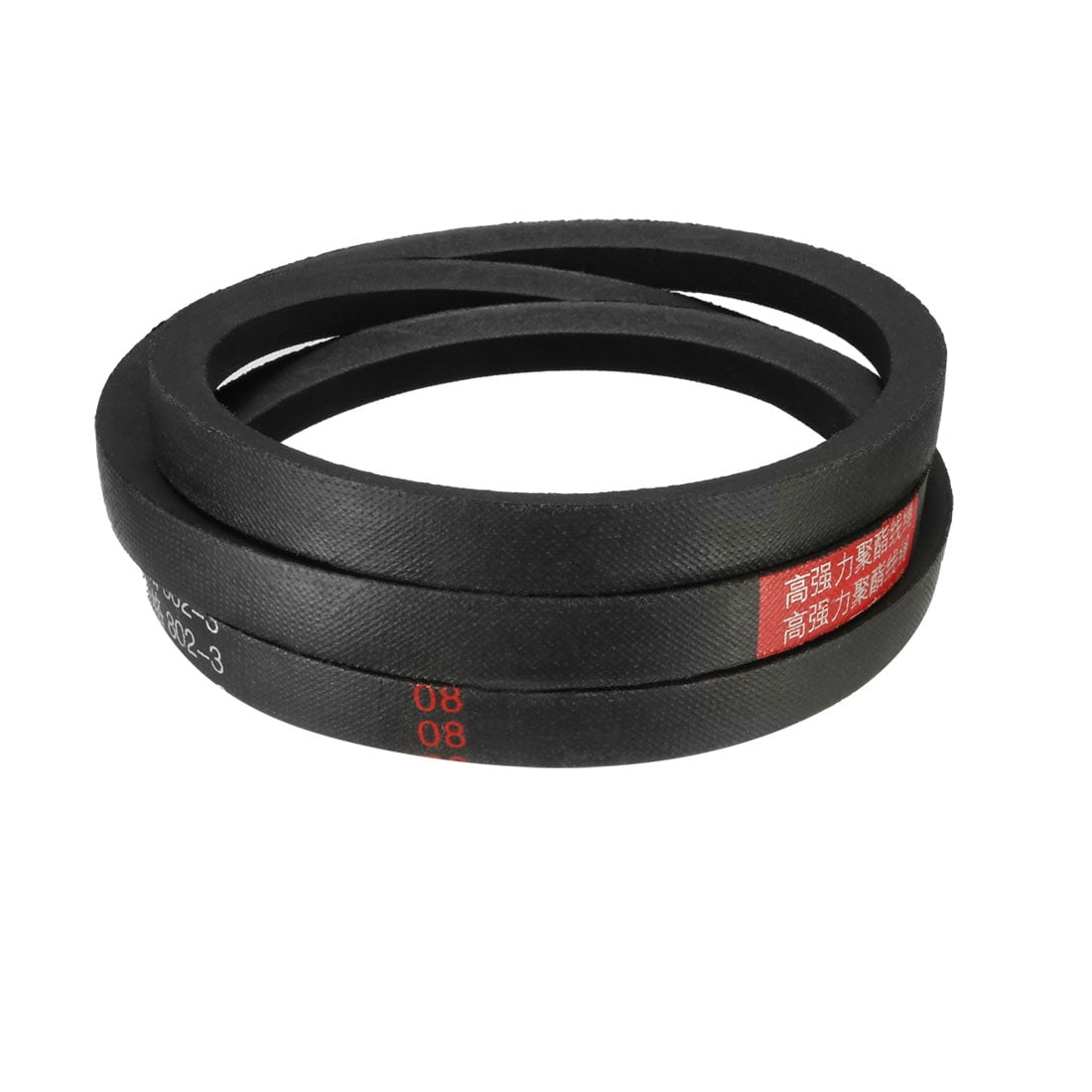 Uxcell A-1100 V Belt Machine Transmission Rubber, Black Replacement ...