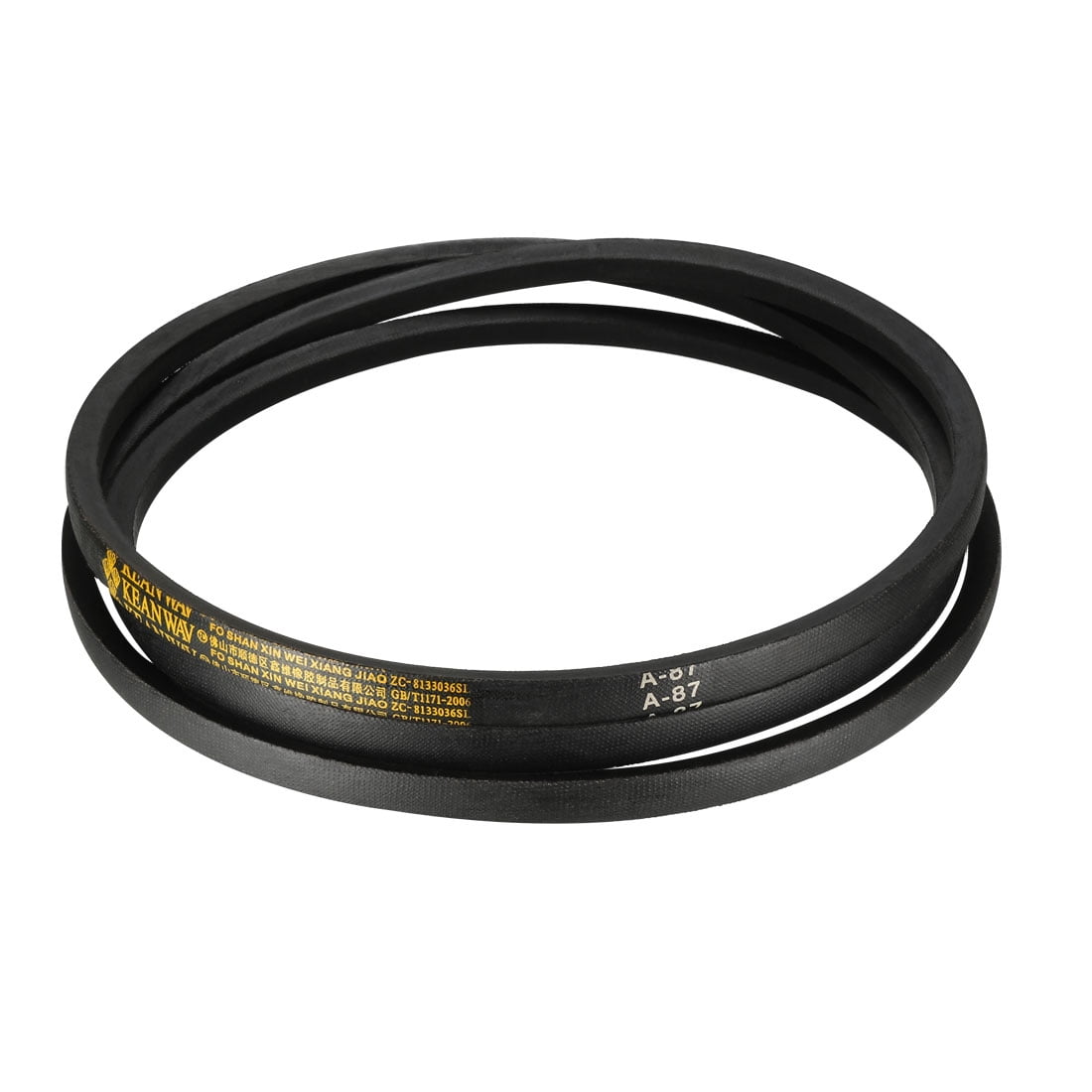 Uxcell A-87 Drive V-Belt Girth 87-inches Industrial Power Rubber ...
