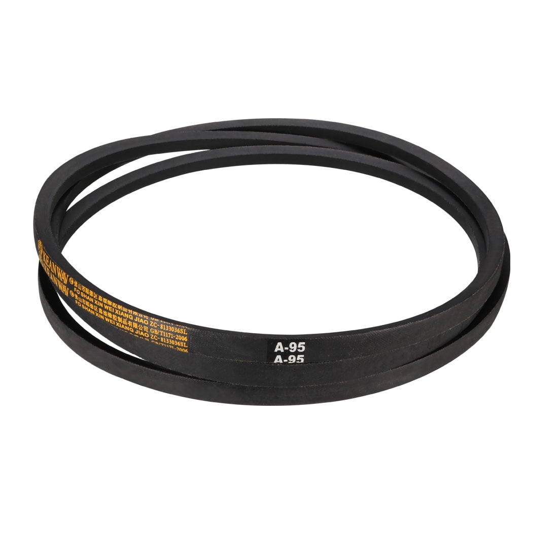 Uxcell A-95 Drive V-Belt Girth 95-inches Industrial Power Rubber ...