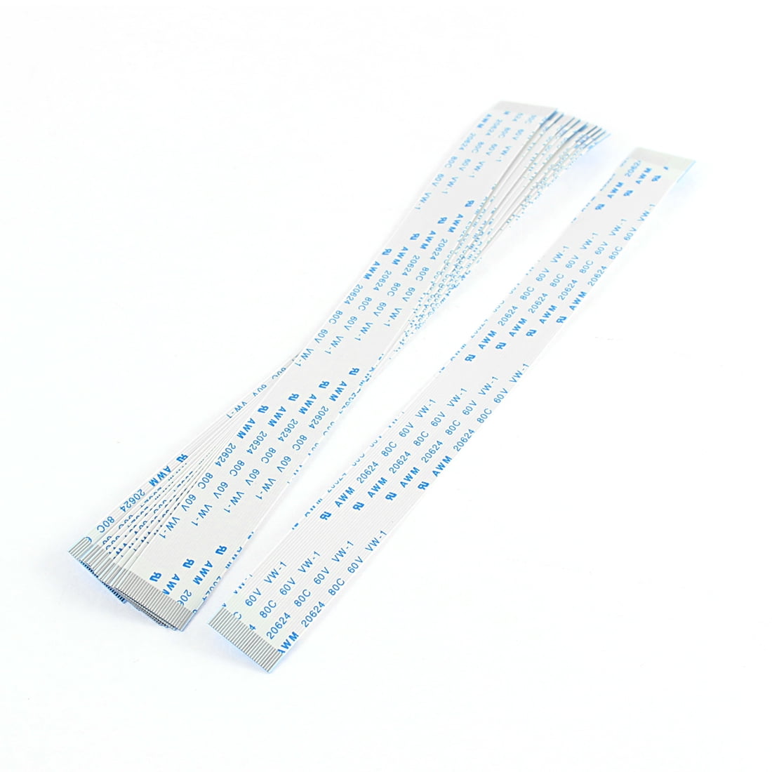 Uxcell A Type AWM 80C 60V VW-1 Flexible Flat Cable FFC FPC 0.02" Pitch ...