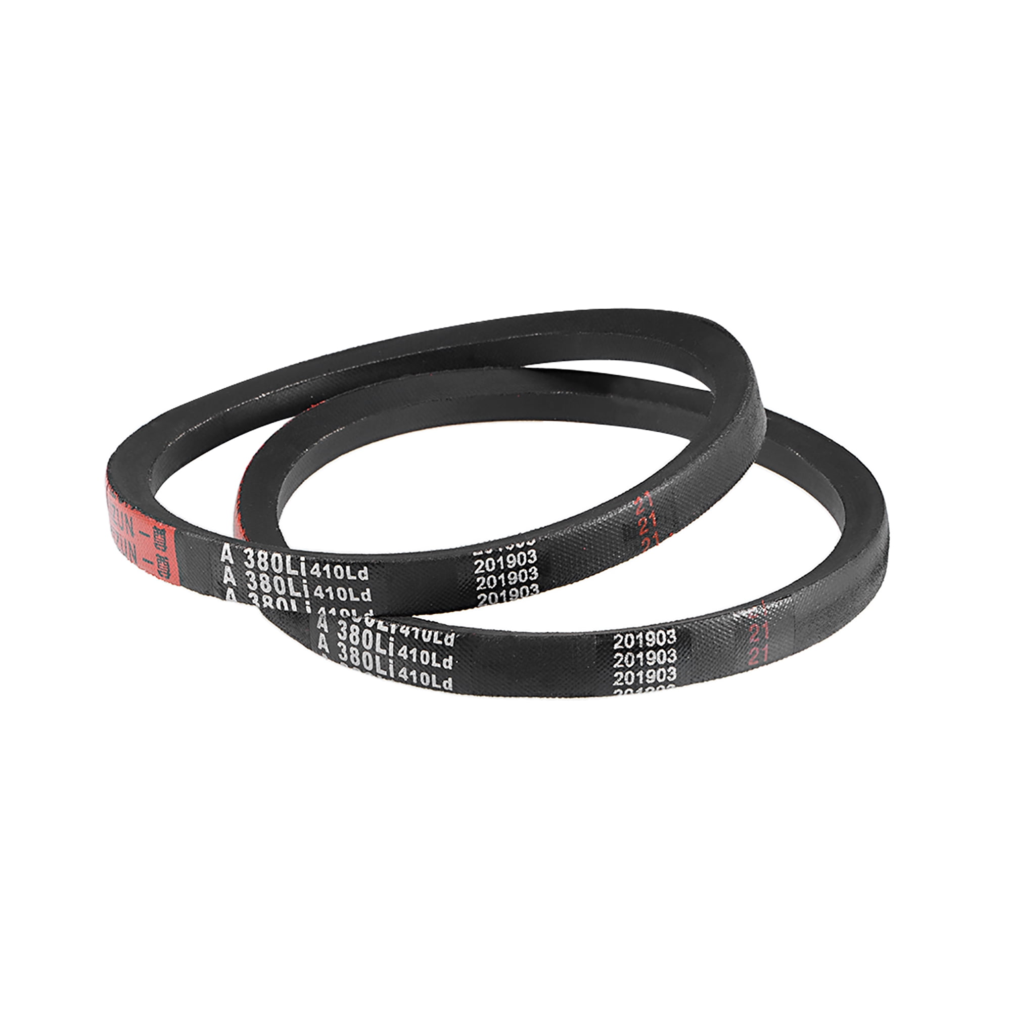 A380/A15 V Belt 15-inch Inner Girth, 2pcs A-Section Rubber Drive Belt ...