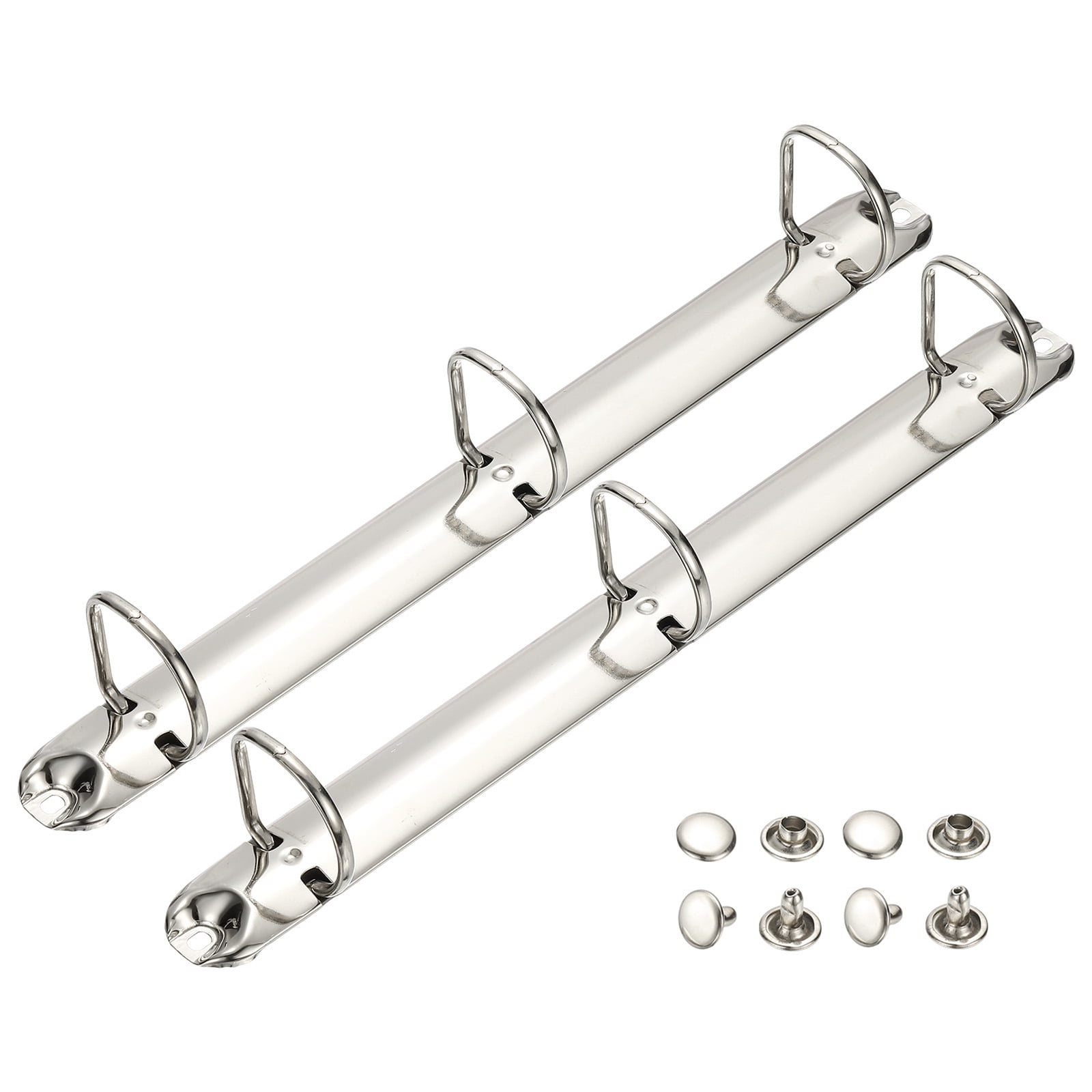 Uxcell A4 3 Hole Ring Binder Mechanisms, 2 Set 1.18" D Ring Replacement ...