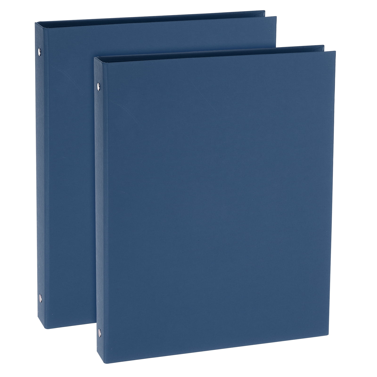 Uxcell A4 Binder Cover, 2 Pcs 4 Round Ring Binder Protector Kraft Paper ...
