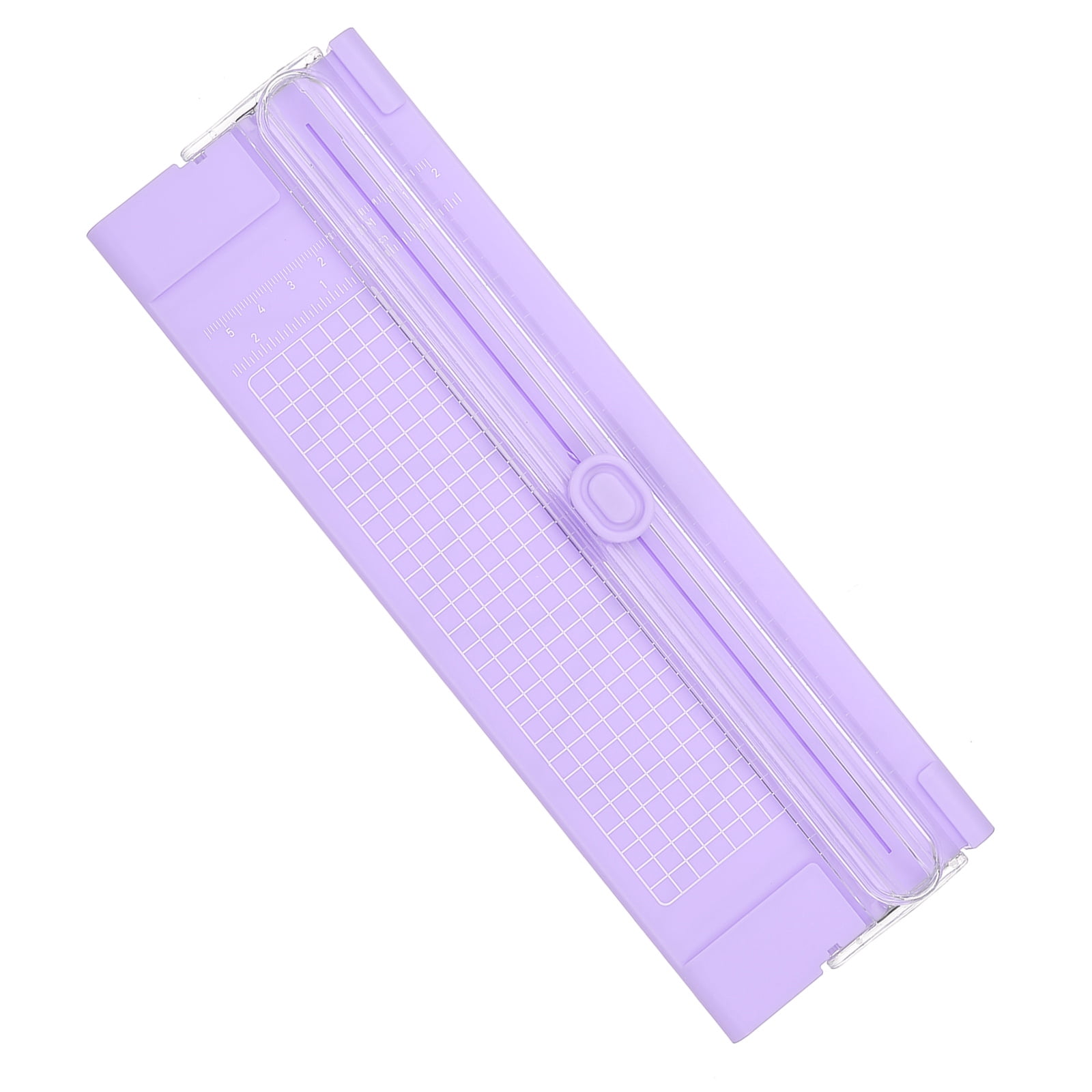 Uxcell A4 Paper Cutter Slider, Safe-Guard Ruler for Craft, Cardstock ...