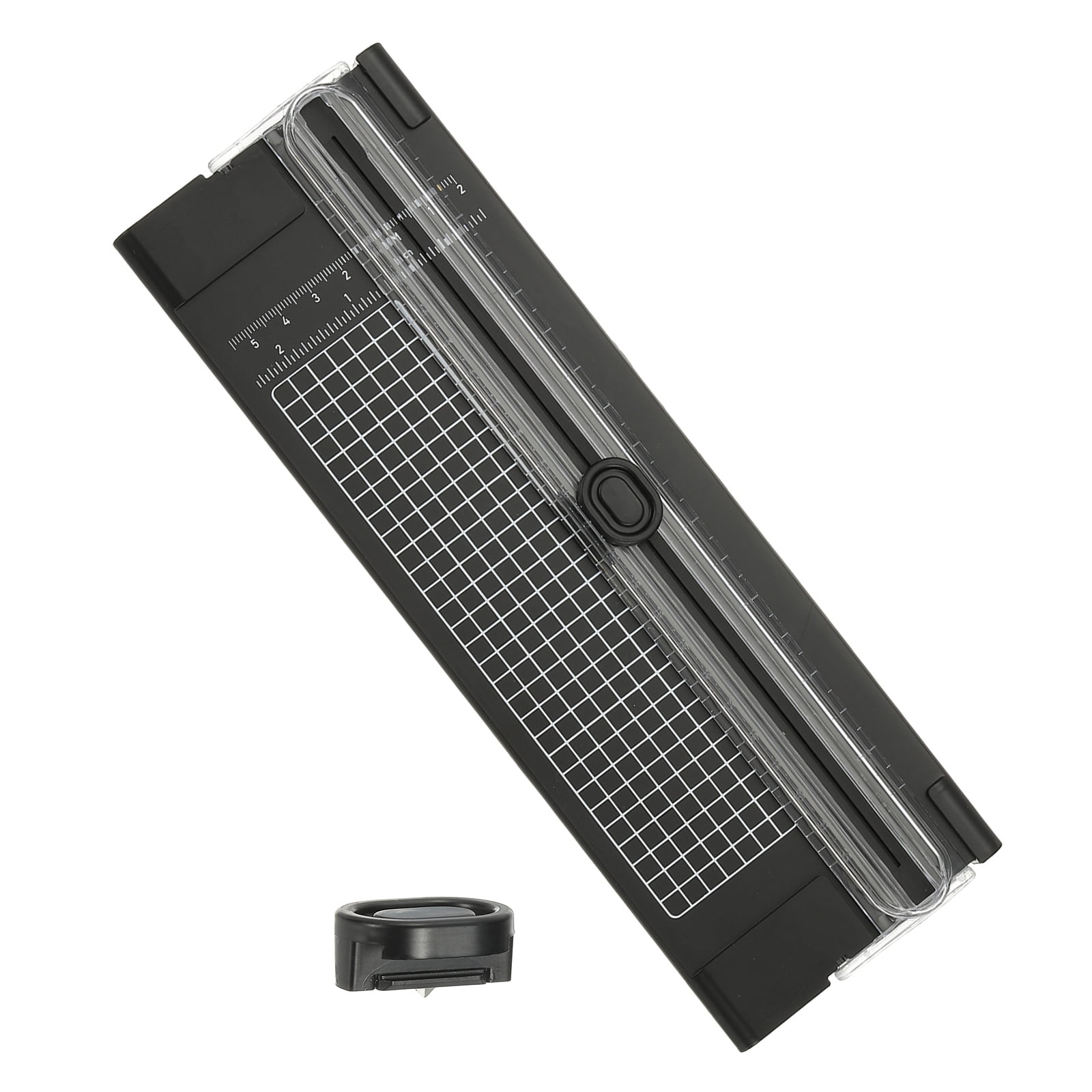Uxcell A4 Paper Cutter Slider, Safe-Guard Ruler for Craft, Cardstock ...