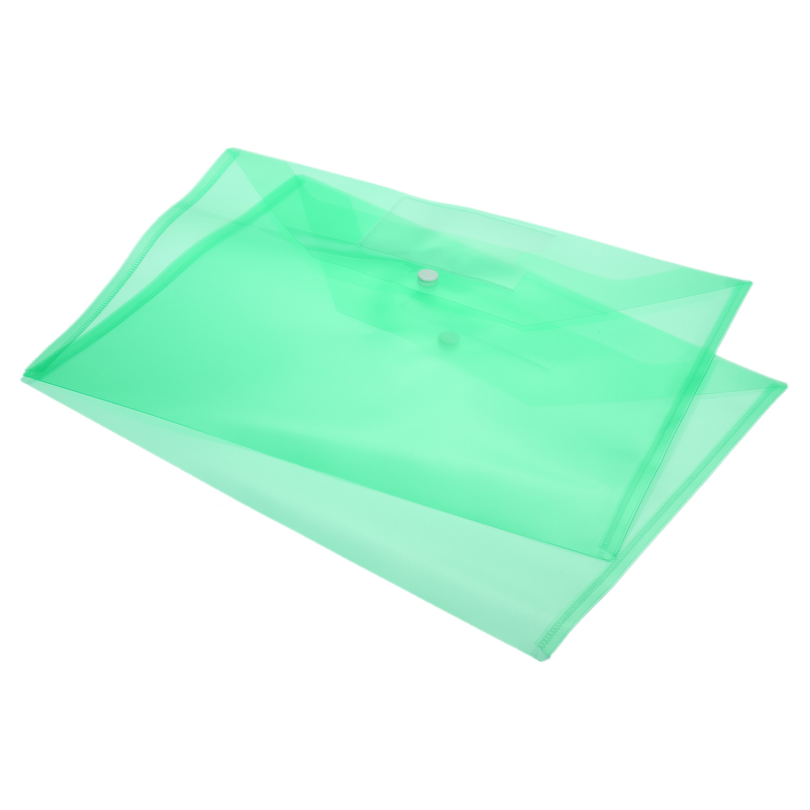 Uxcell A4 Plastic Envelopes Folder with Snap Closure File Folders ...