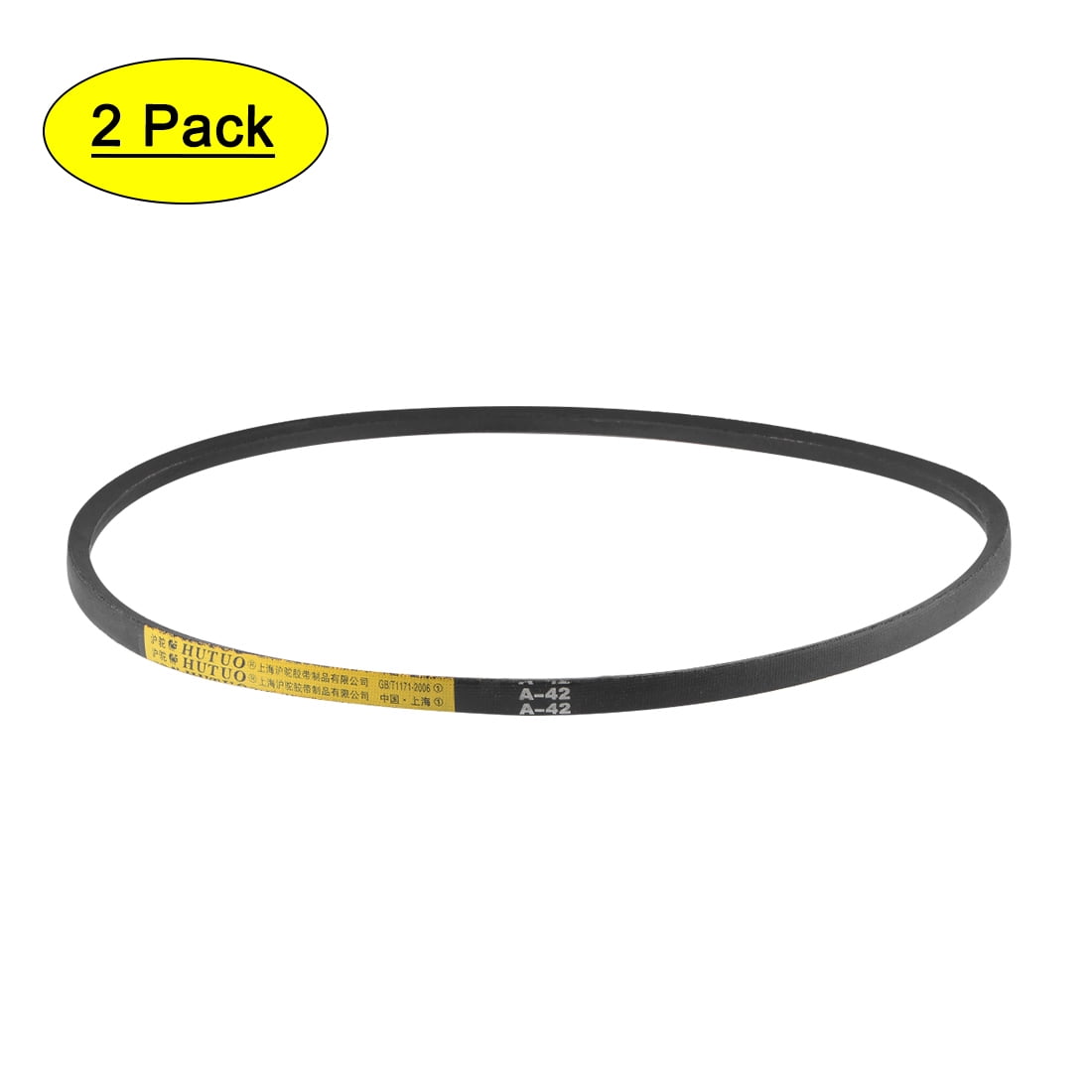 Uxcell A42 V-Belts 42" Mid-Perimeter, A-Section Rubber Drive Belt 2pcs ...