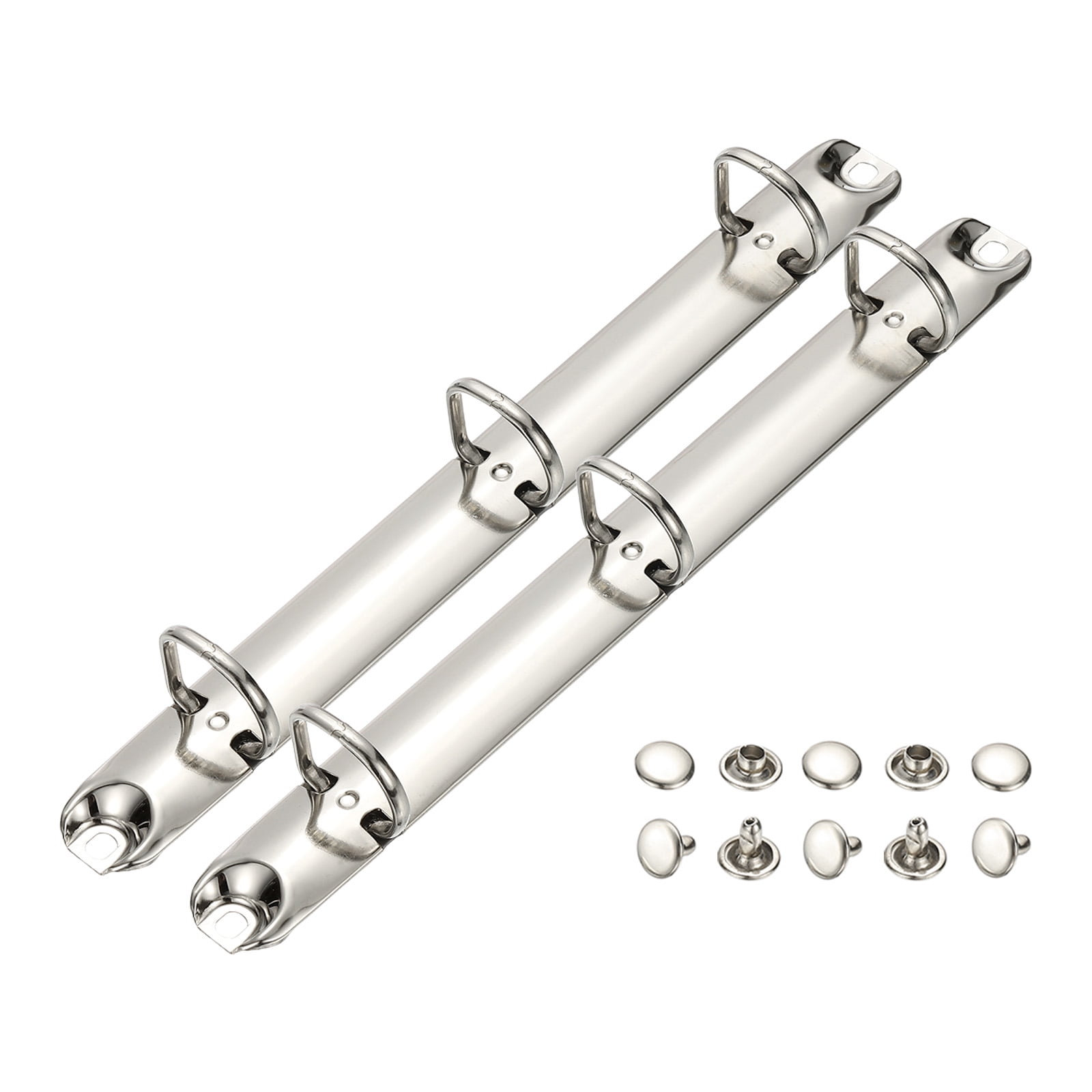 Uxcell A5 3 Hole Ring Binder Mechanisms, 2 Set 0.63" D Ring Replacement ...