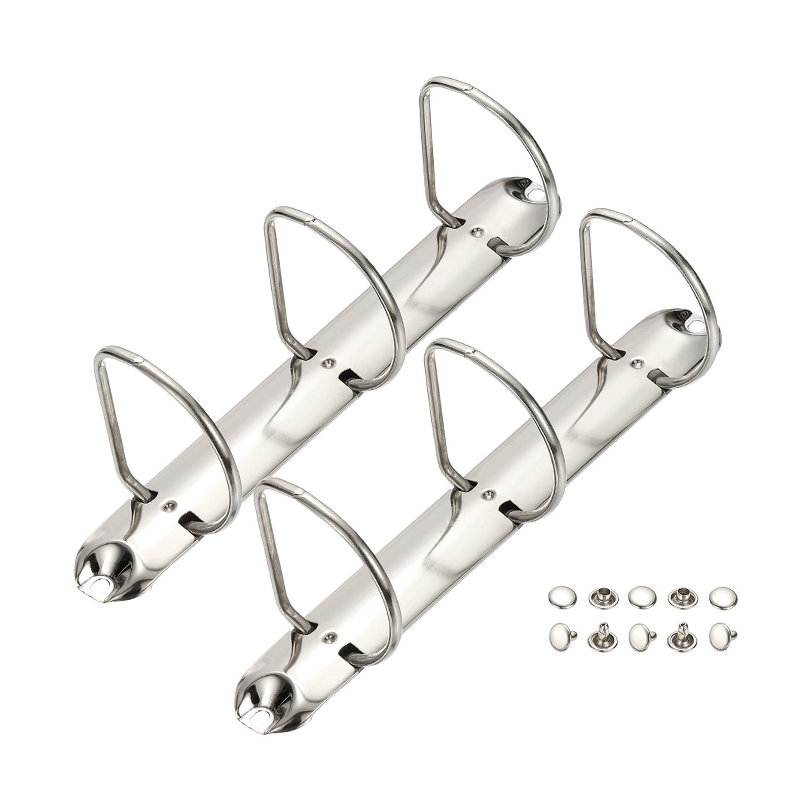 Uxcell A5 3 Hole Ring Binder Mechanisms, 2 Set 1.97" D Ring Replacement ...