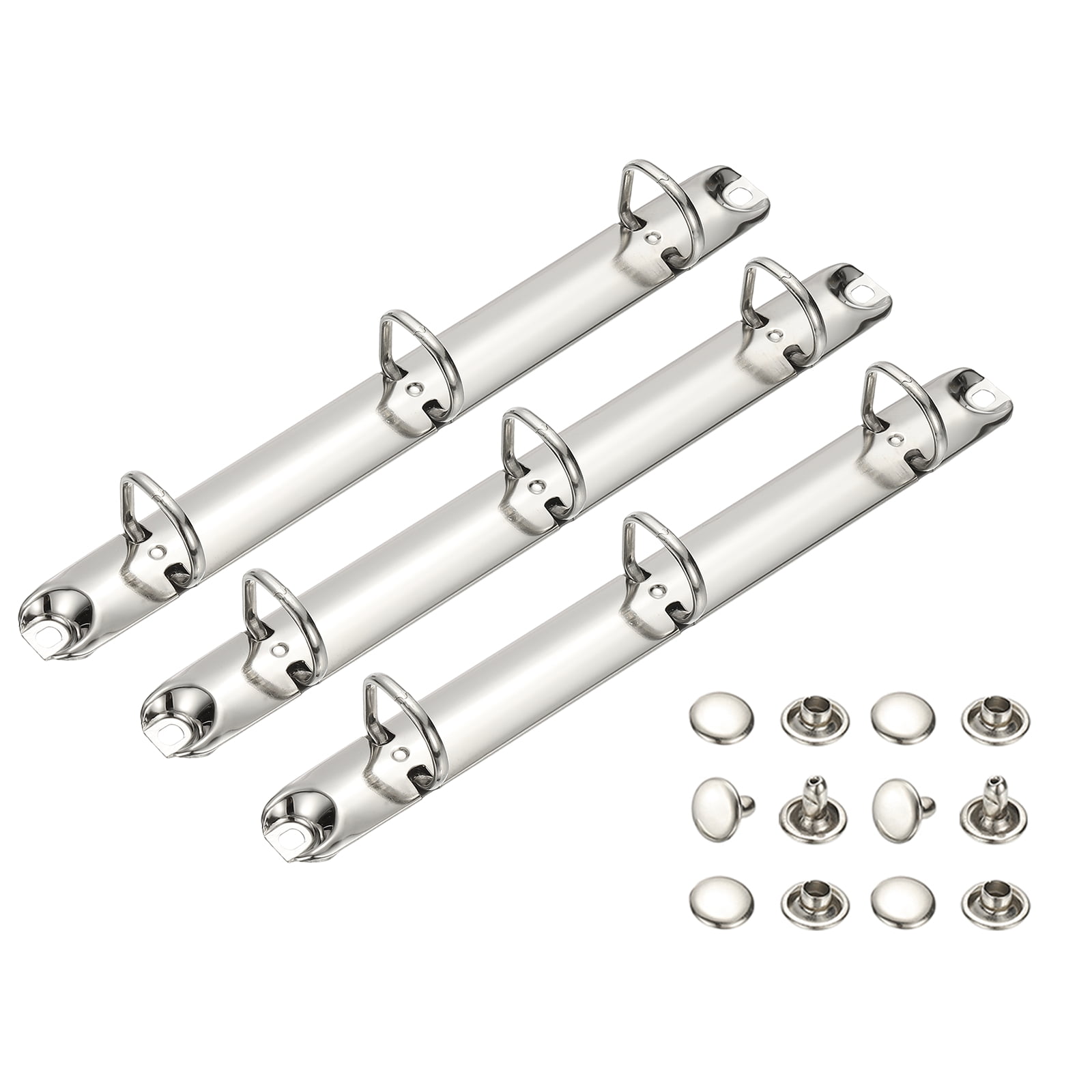Uxcell A5 3 Hole Ring Binder Mechanisms, 3 Set 0.8" D Ring Replacement ...