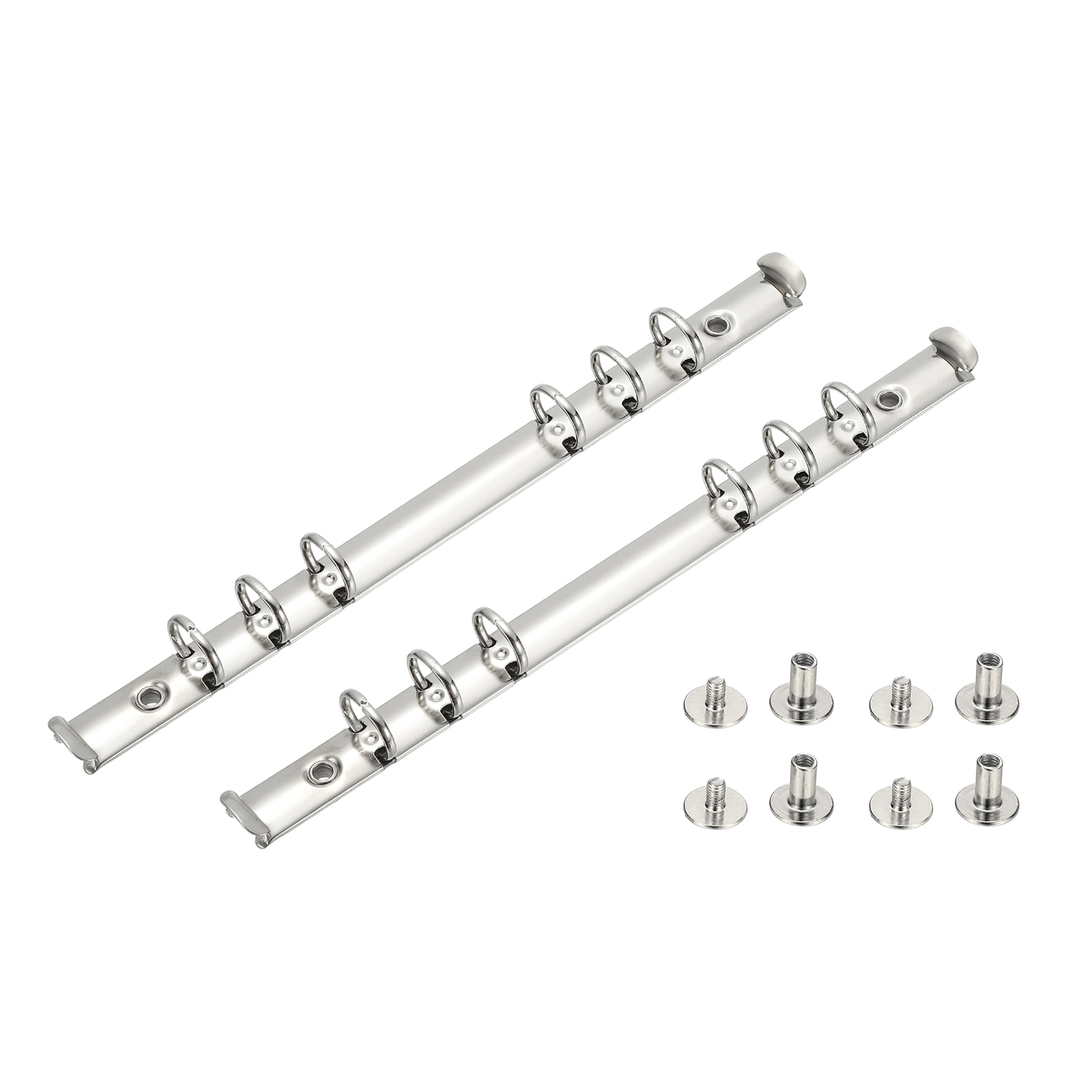 Uxcell A5 6 Hole Ring Binder Mechanisms, 2 Set 0.6" O Ring Replacement ...