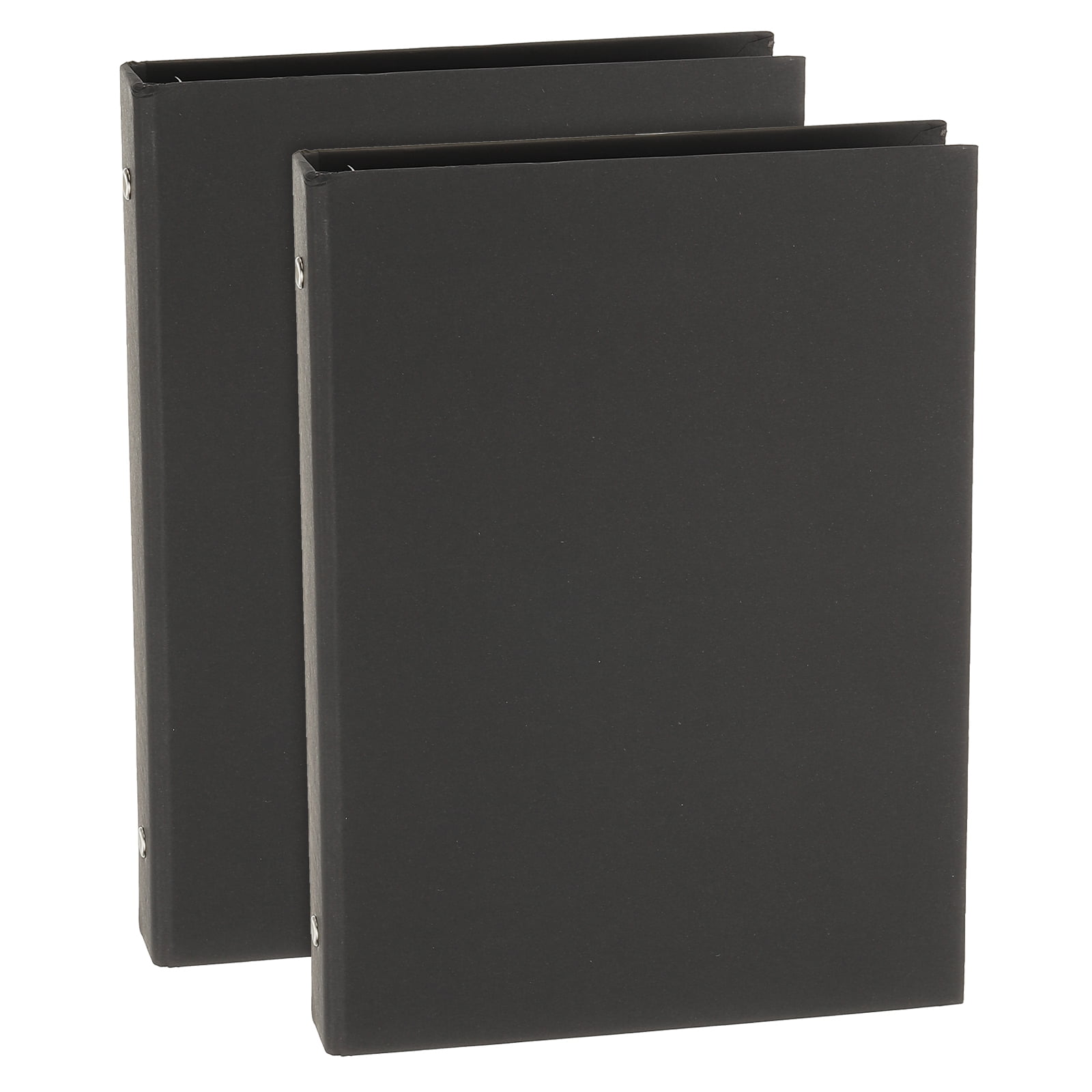Uxcell A5 Binder Cover, 2 Pcs 6 Round Ring Binder Protector Kraft Paper ...