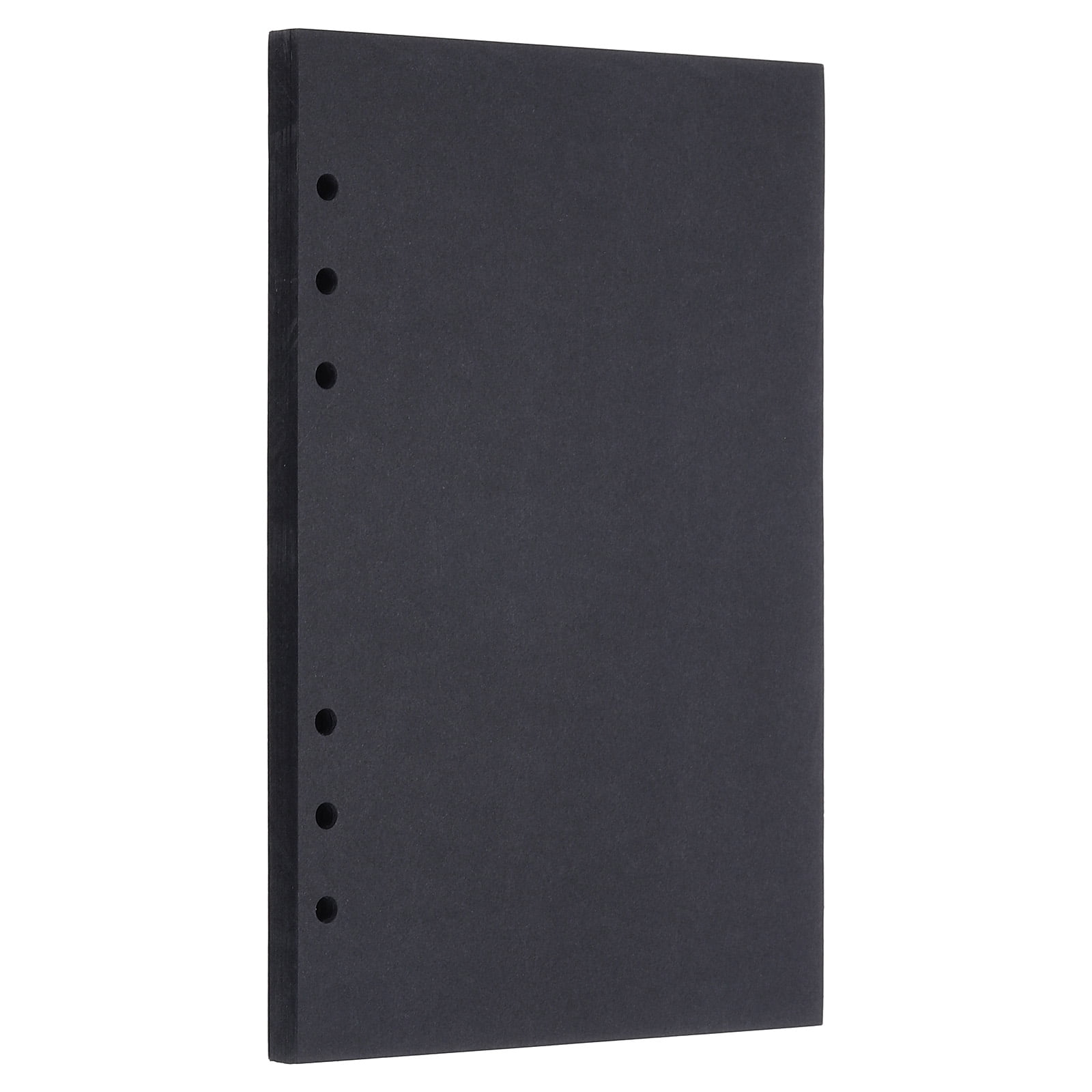 Uxcell A5 Refill Paper, Unlined Blank Kraft Paper 6 Hole Filler Inserts ...