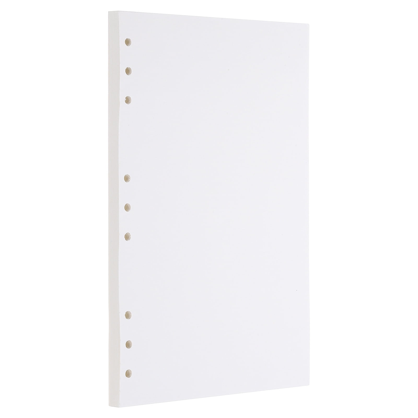 Uxcell B5 Blank Refill Paper, Loose Leaf Paper 9 Hole Planner Refills ...