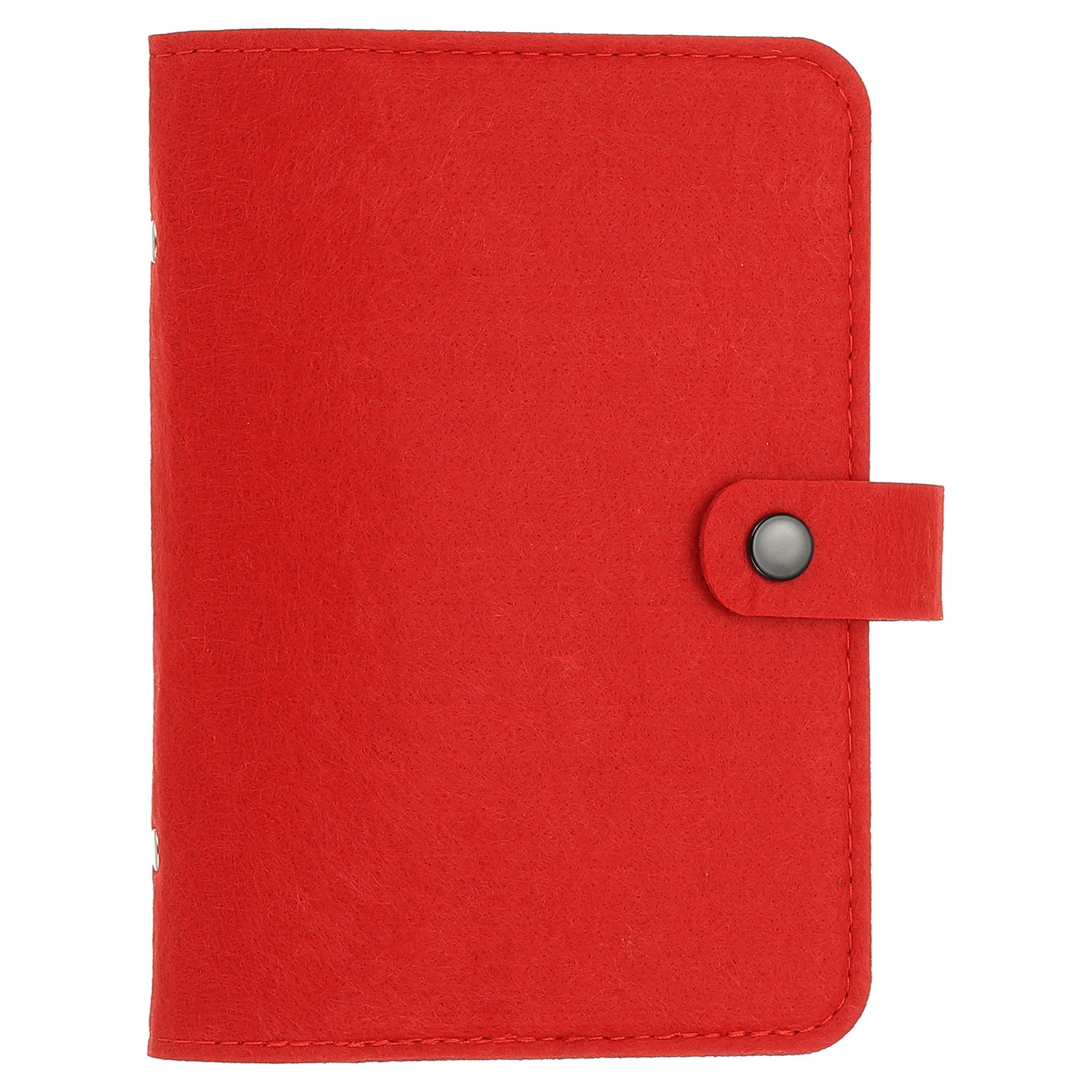 Uxcell A5 Notebook Binder, 6 Ring Felt Loose Leaf Binder Cover ...
