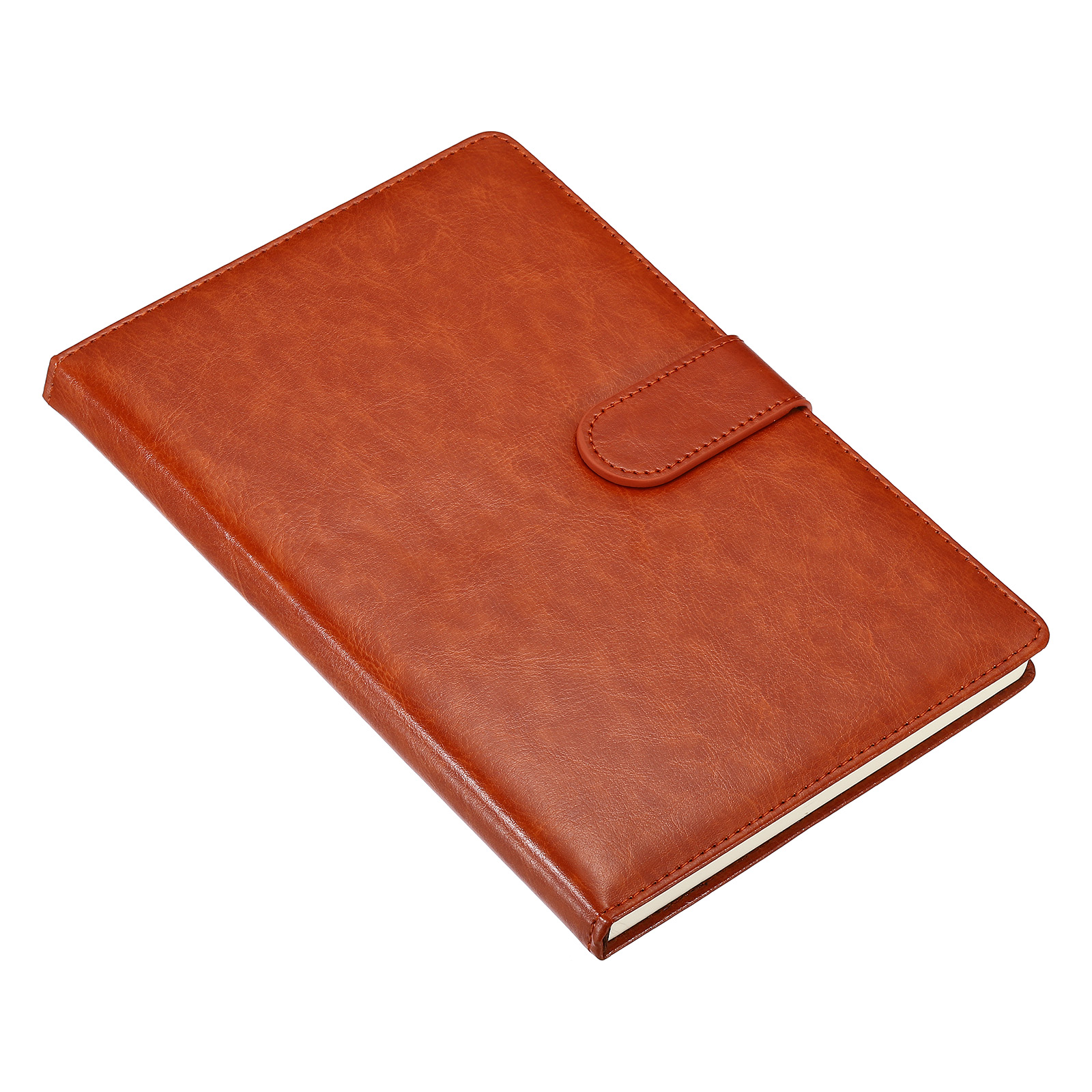 Uxcell A5 PU Leather Notebook Soft PU Cover 100 Sheets 80 Gsm Thick ...