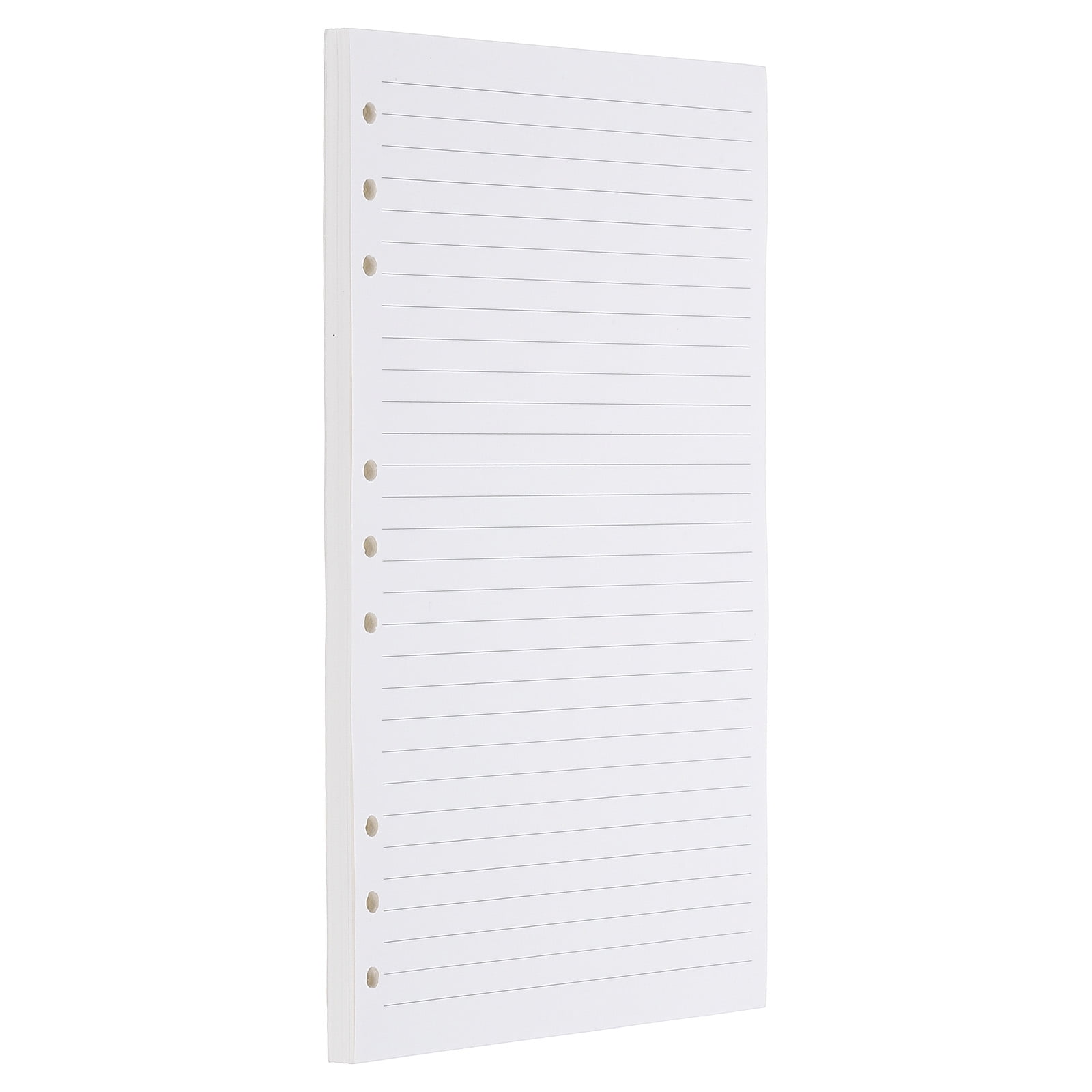 Uxcell B5 Ruled Refills Inserts 9-Ring Binder Loose Leaf Planner Filler ...