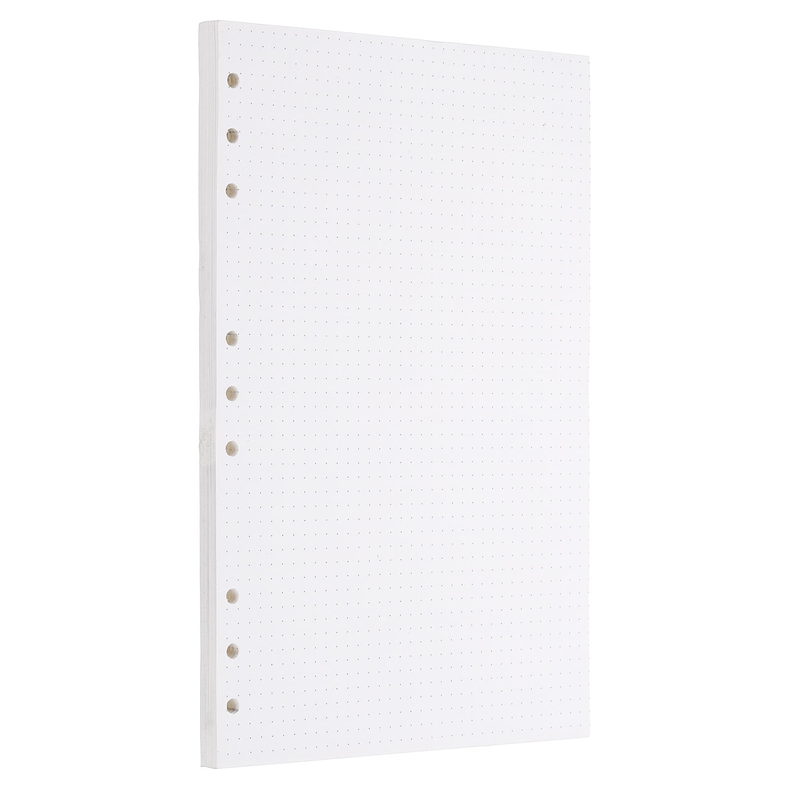 Uxcell B5 Dot Grid Paper 9-Ring Binder Loose Leaf Planner Filler Paper ...