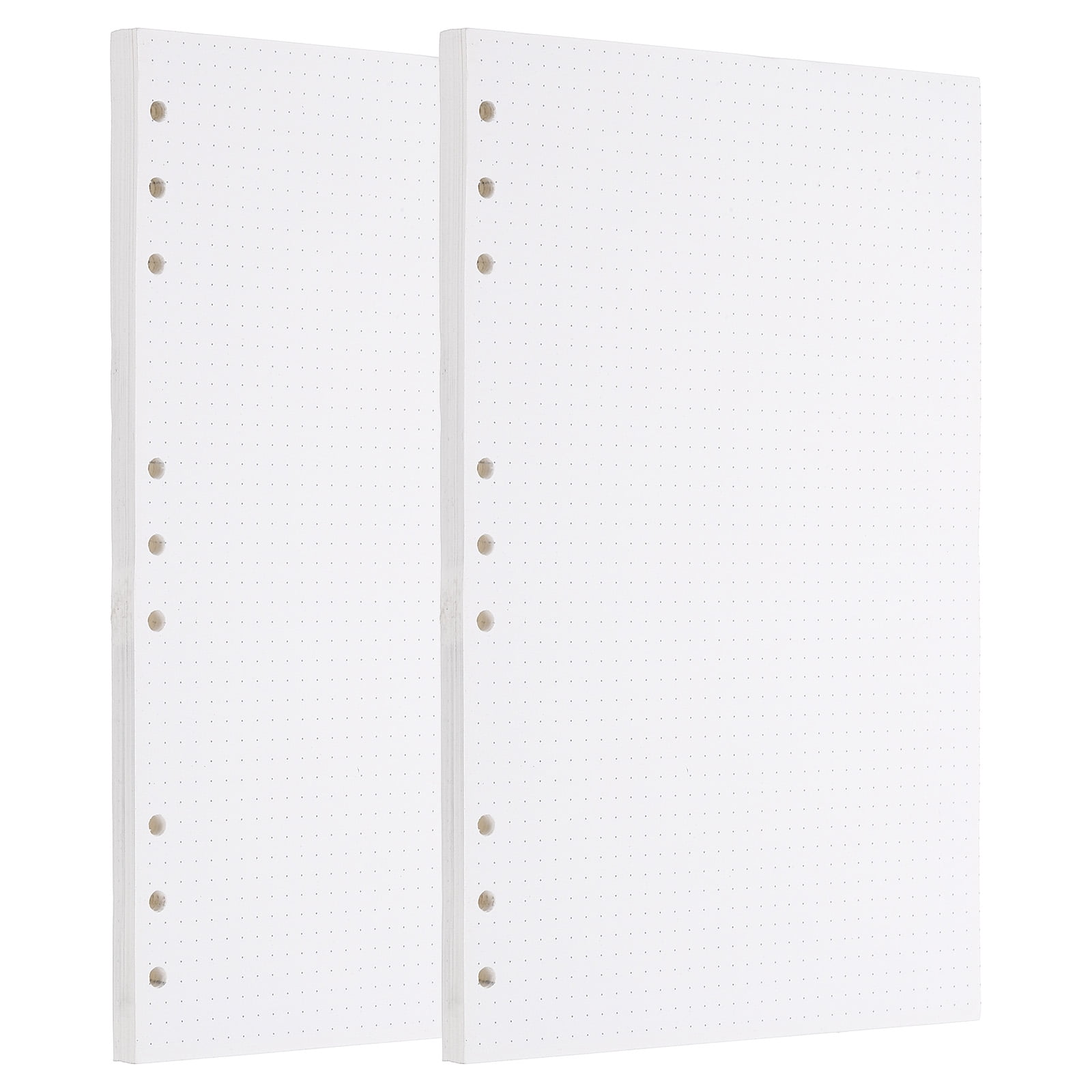 Uxcell B5 Dot Grid Paper 9-Ring Binder Loose Leaf Planner Filler Paper ...