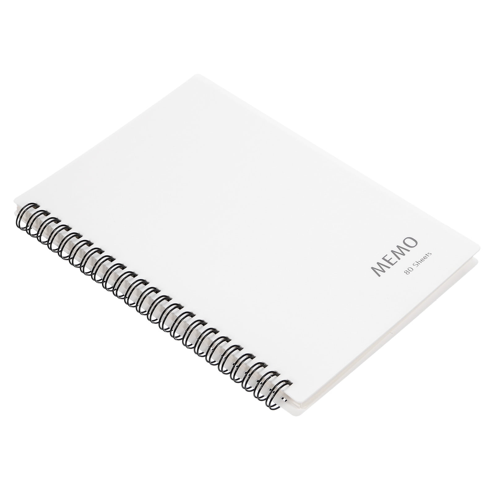 Uxcell A5 Spiral Lined Notebook 80 Sheets Ruled Paper Hardcover Memo ...