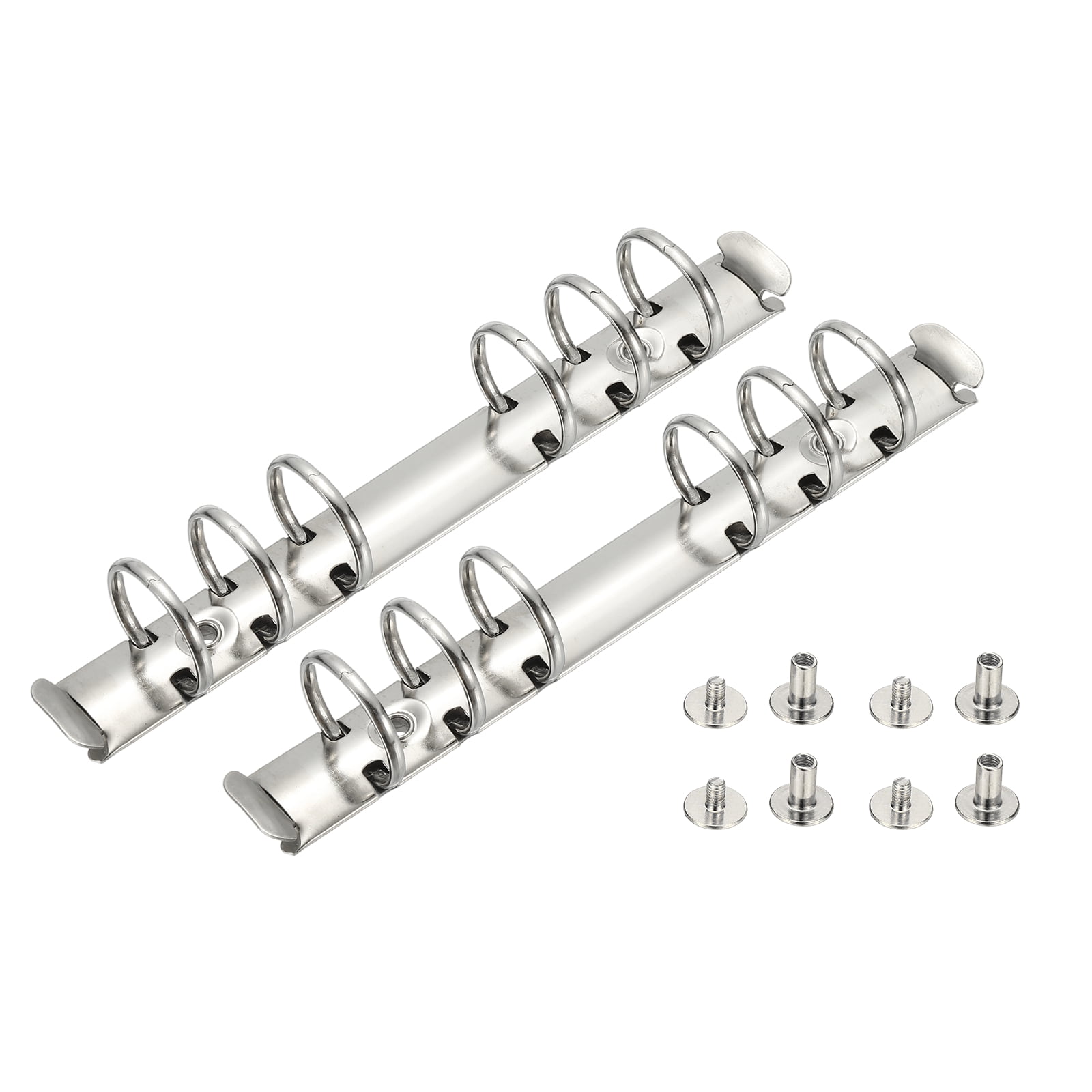 Uxcell A6 6 Hole Ring Binder Mechanisms, 2 Set 0.8" O Ring Replacement ...