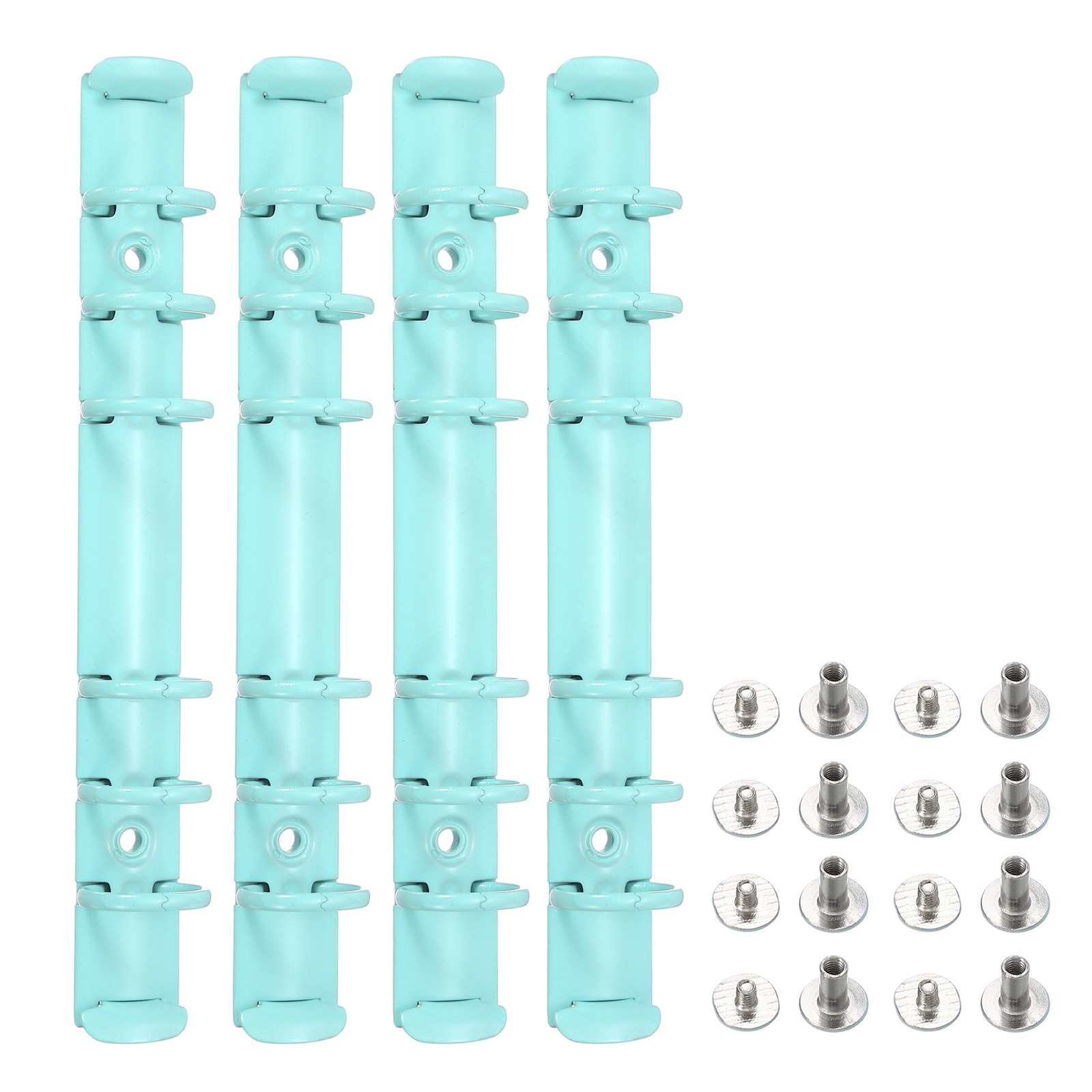 Uxcell A6 6-Hole Ring Binder Mechanisms, 4 Set Binder Spines ...