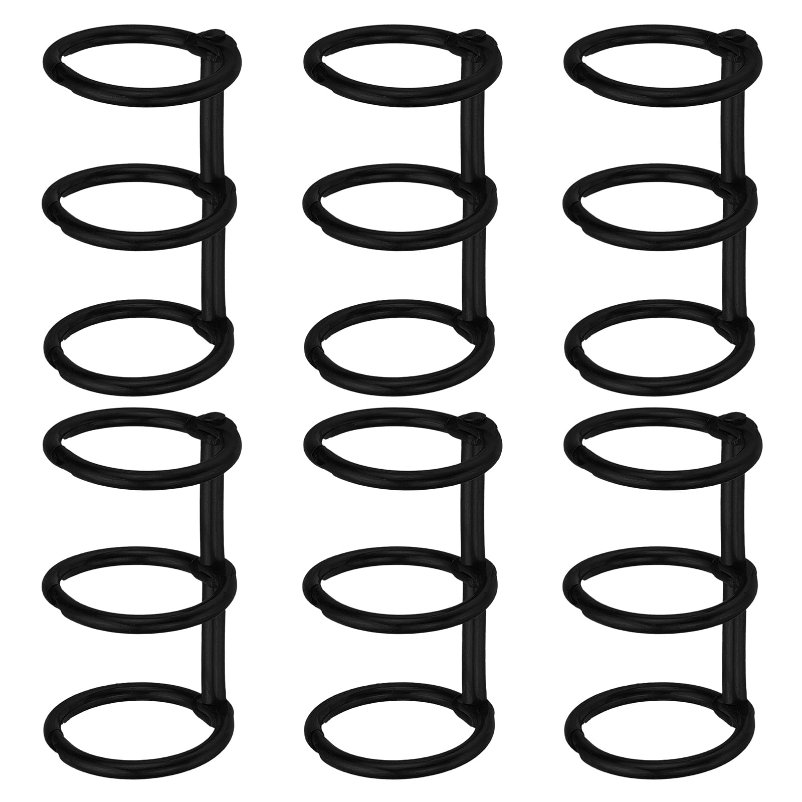 Uxcell A6 Ring Binder Mechanisms, 4 Set 6-Hole Replacement Kit for ...