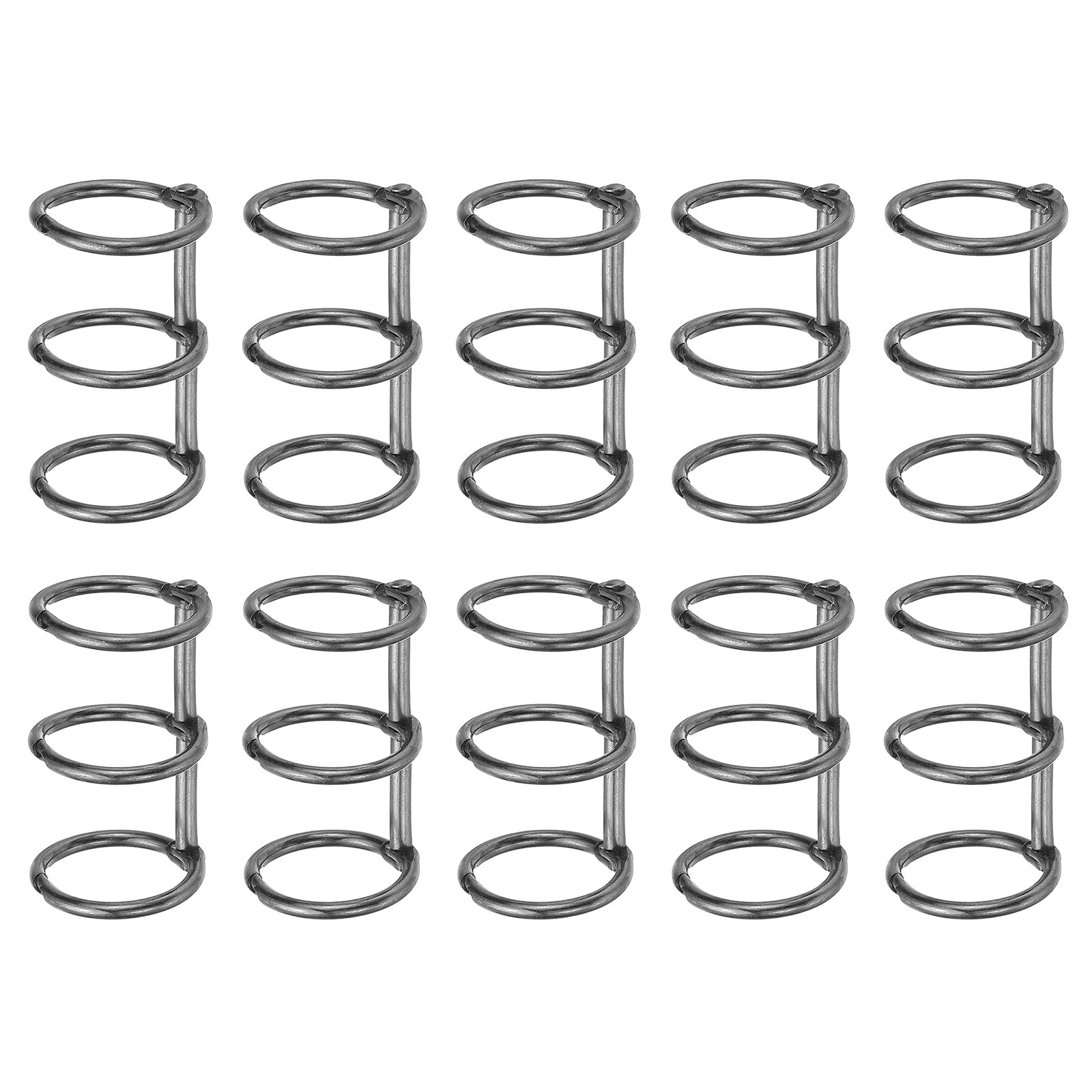 Uxcell A6 Ring Binder Mechanisms, 4 Set 6-Hole Replacement Kit for ...