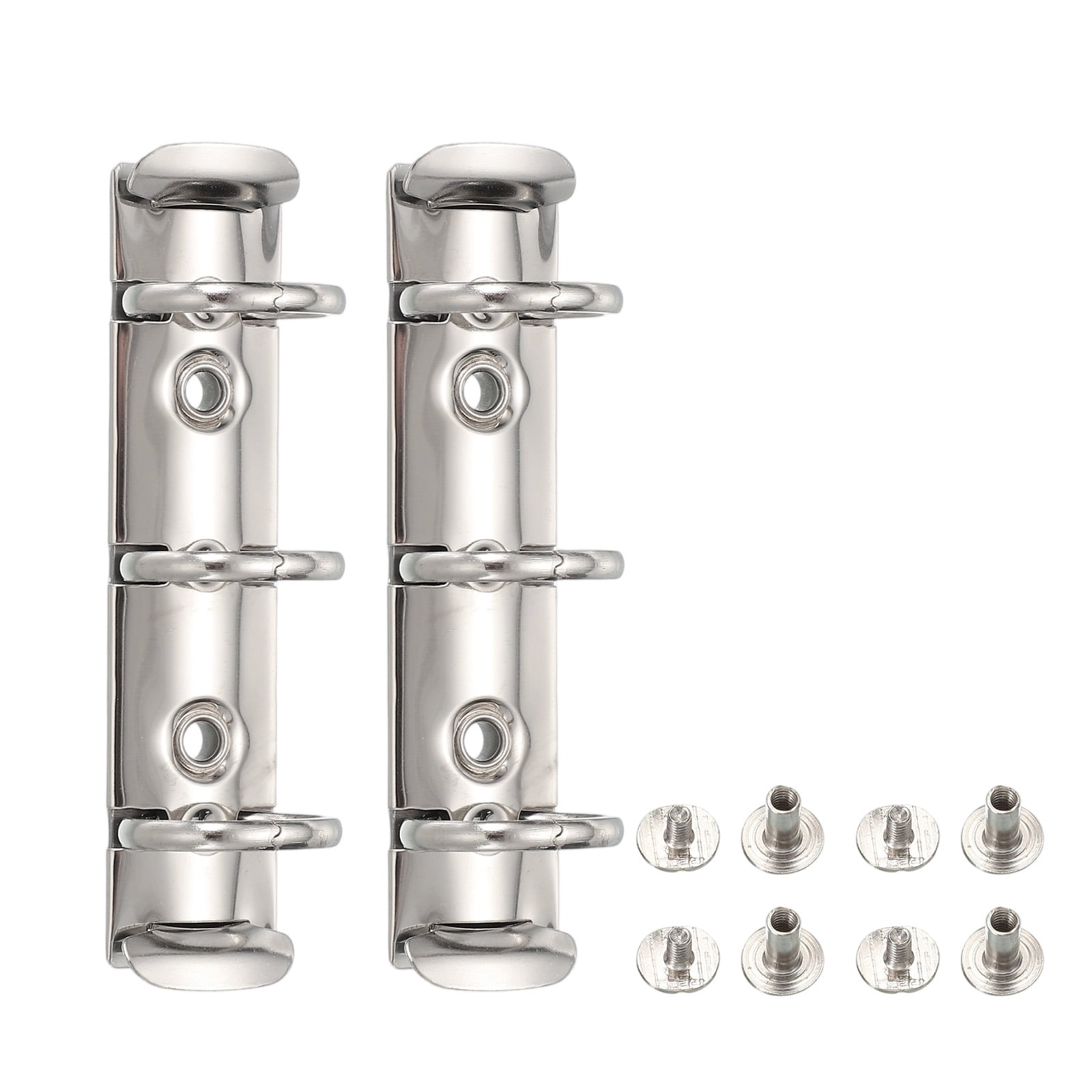 Uxcell A8 3-Hole Ring Binder Mechanisms, 2 Set Binder Spines ...