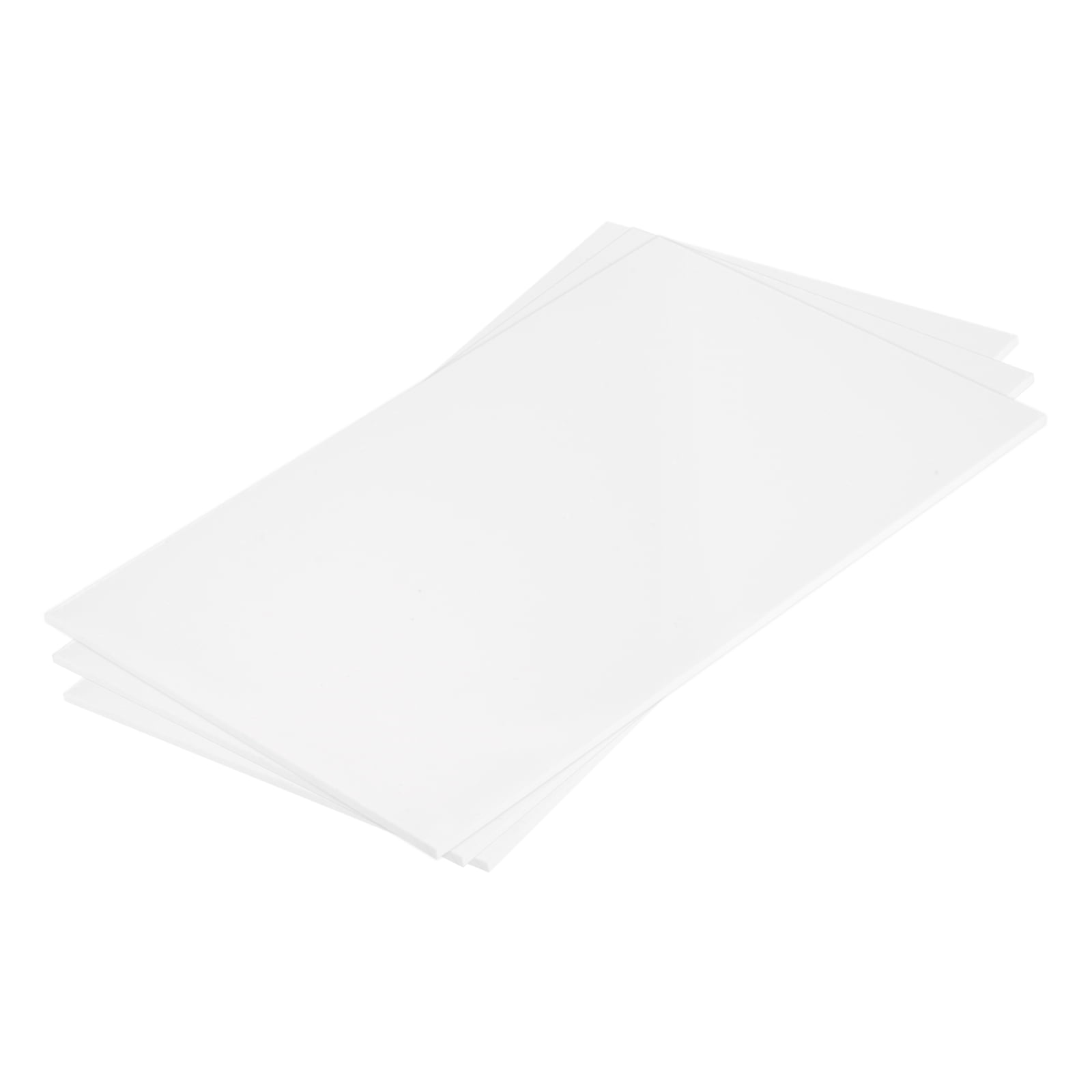 Uxcell ABS Plastic Sheet 10 x 6 x 0.08 Inch ABS Styrene Sheets for ...