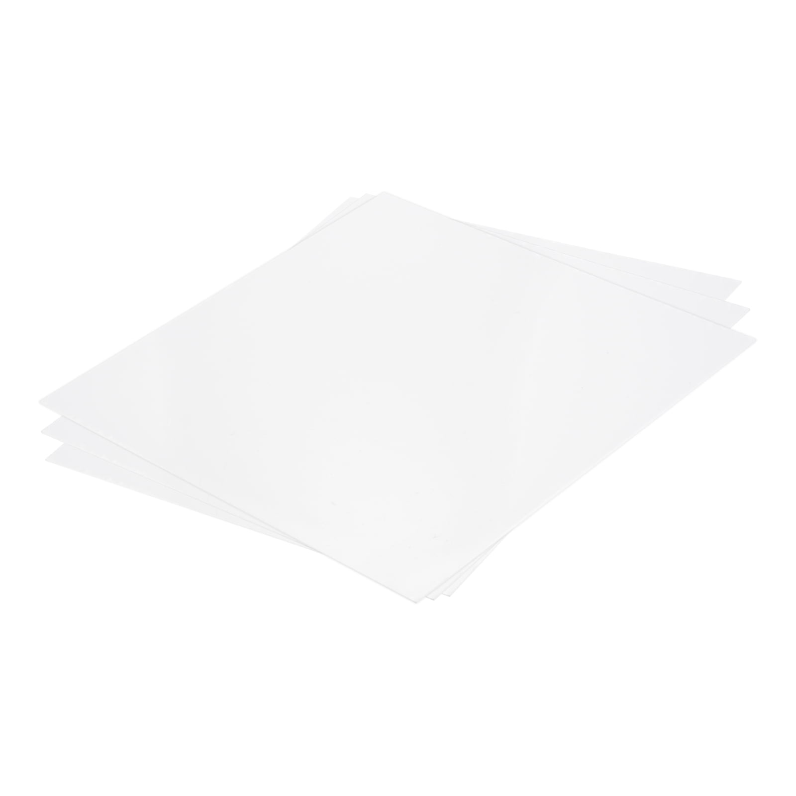 Uxcell ABS Plastic Sheet 12 x 12 x 0.02 Inch ABS Styrene Sheets for ...