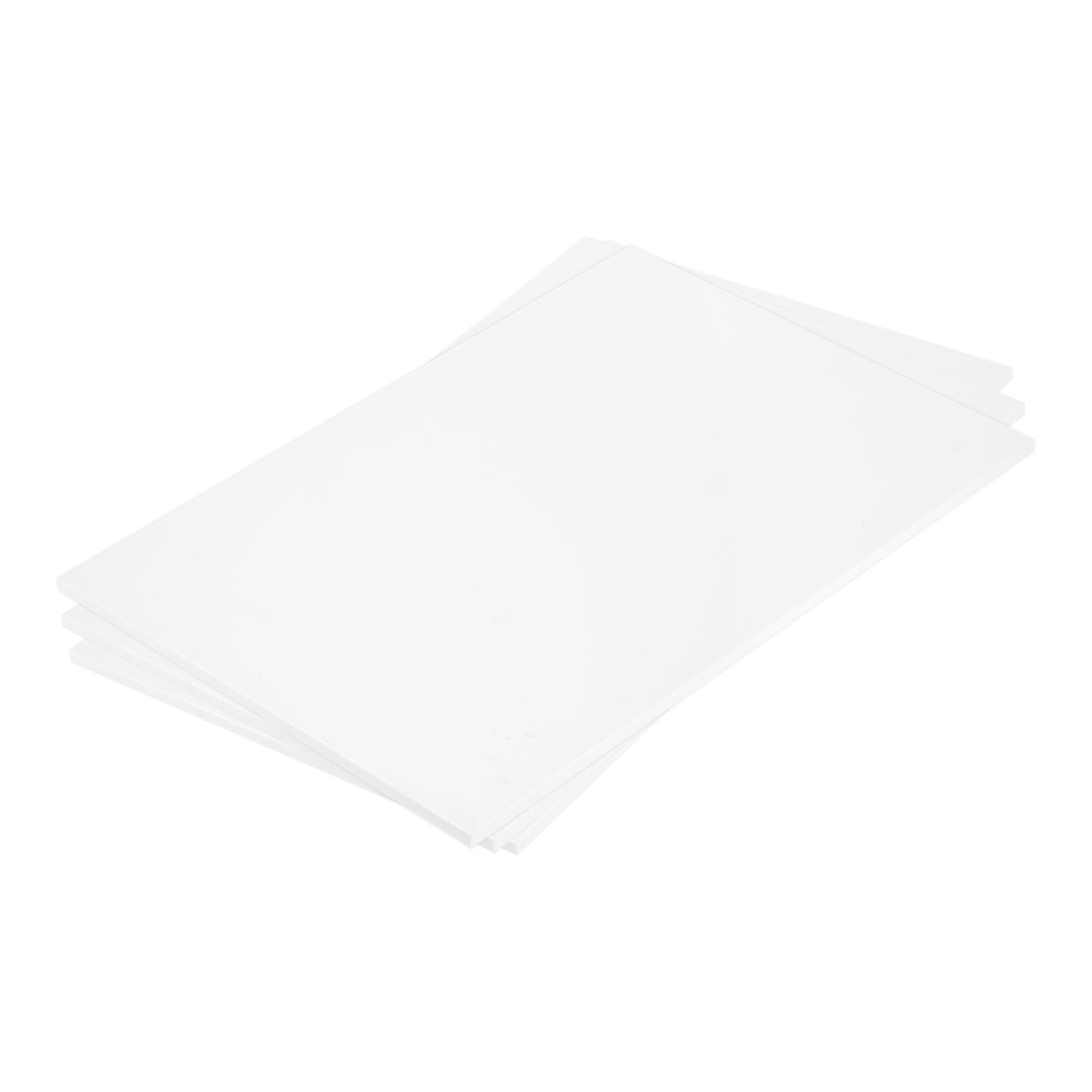 Uxcell ABS Plastic Sheet 12 x 8 x 0.2 Inch ABS Styrene Sheets for ...