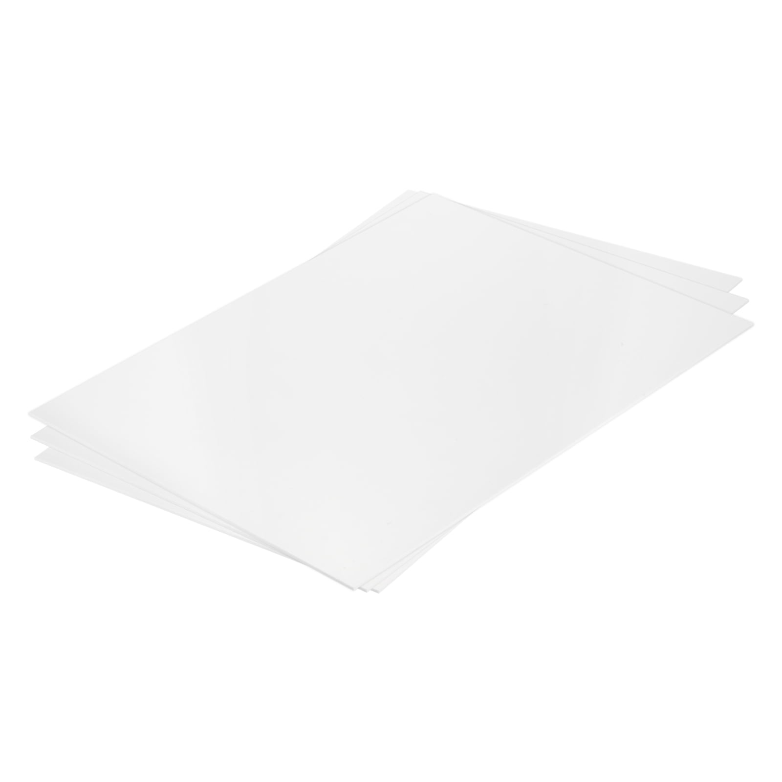 Uxcell ABS Plastic Sheet 16 x 12 x 0.02 Inch ABS Styrene Sheets for ...
