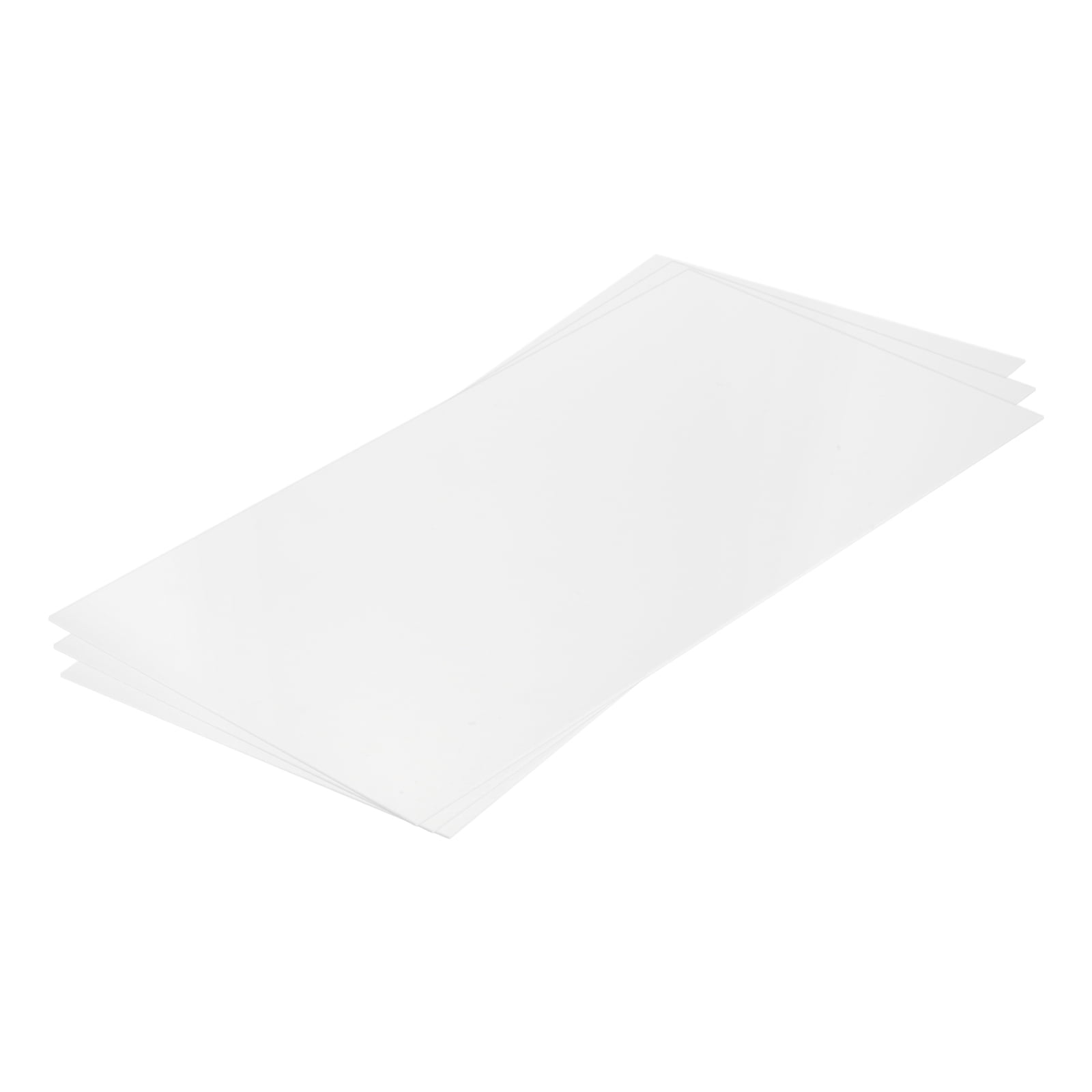 Uxcell ABS Plastic Sheet 24 x 12 x 0.02 Inch ABS Styrene Sheets for ...