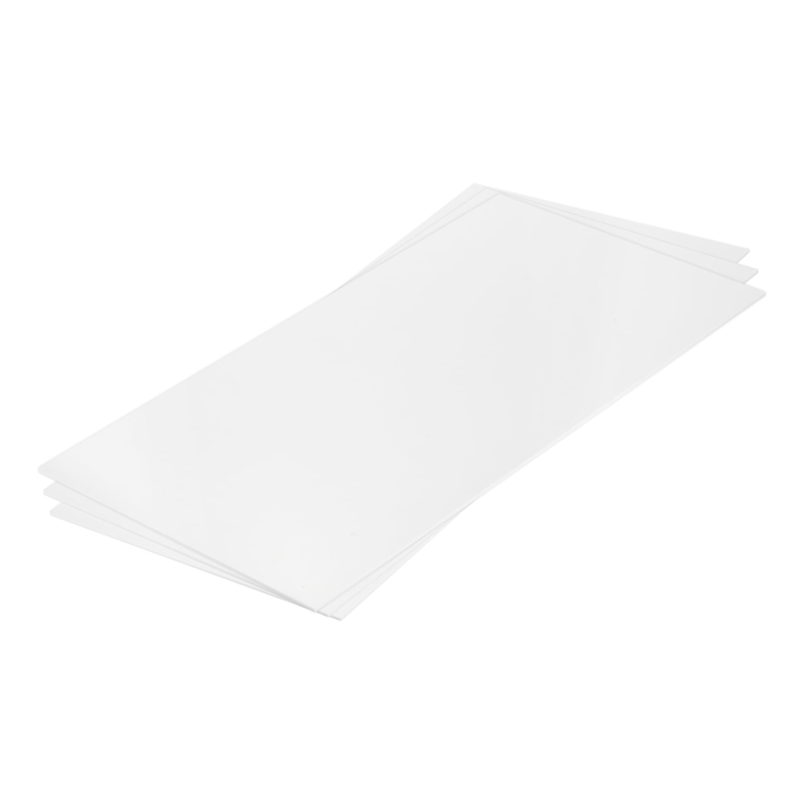 Uxcell ABS Plastic Sheet 24 x 12 x 0.08 Inch ABS Styrene Sheets for ...