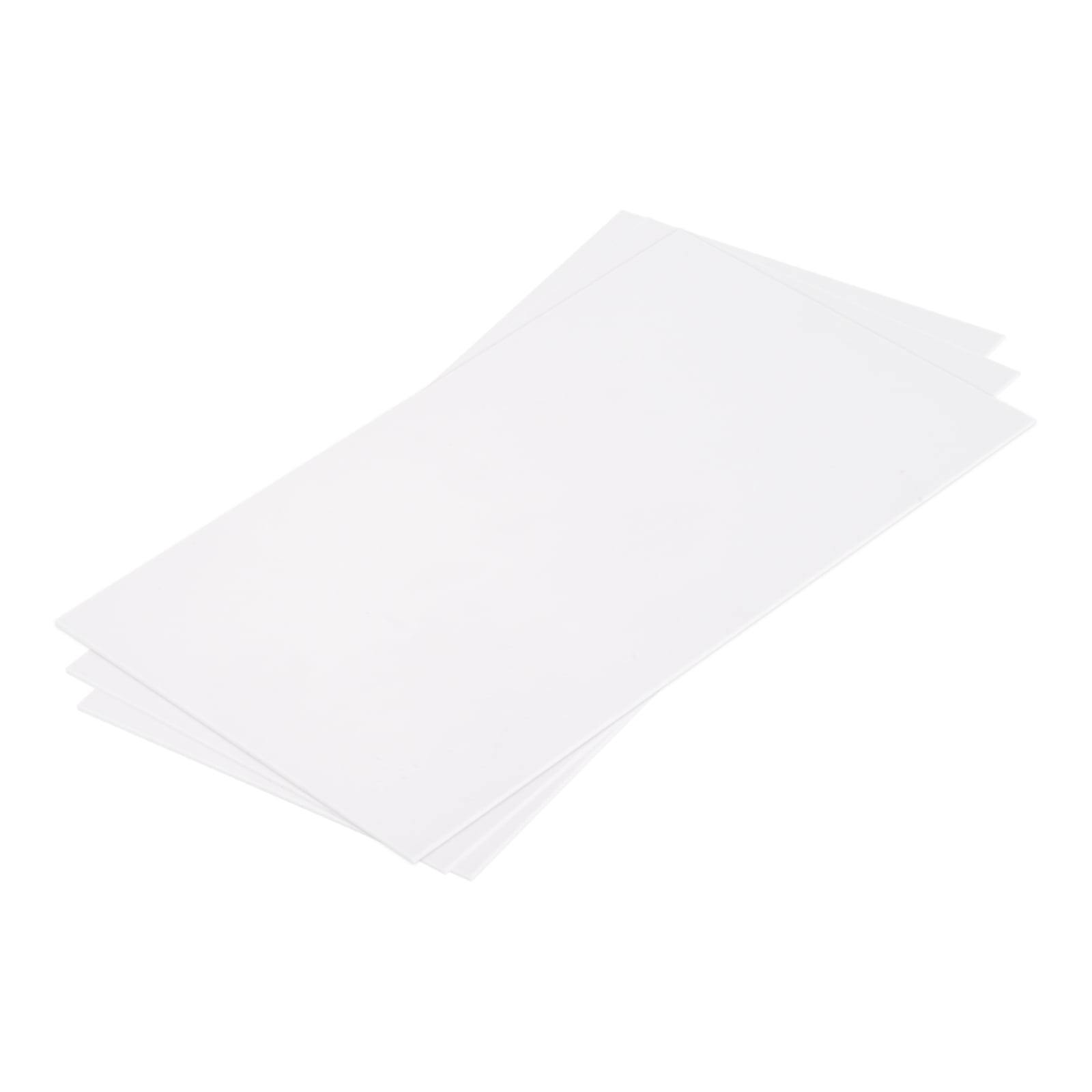 Uxcell ABS Plastic Sheet 7 x 4 x 0.04 Inch ABS Styrene Sheets for ...