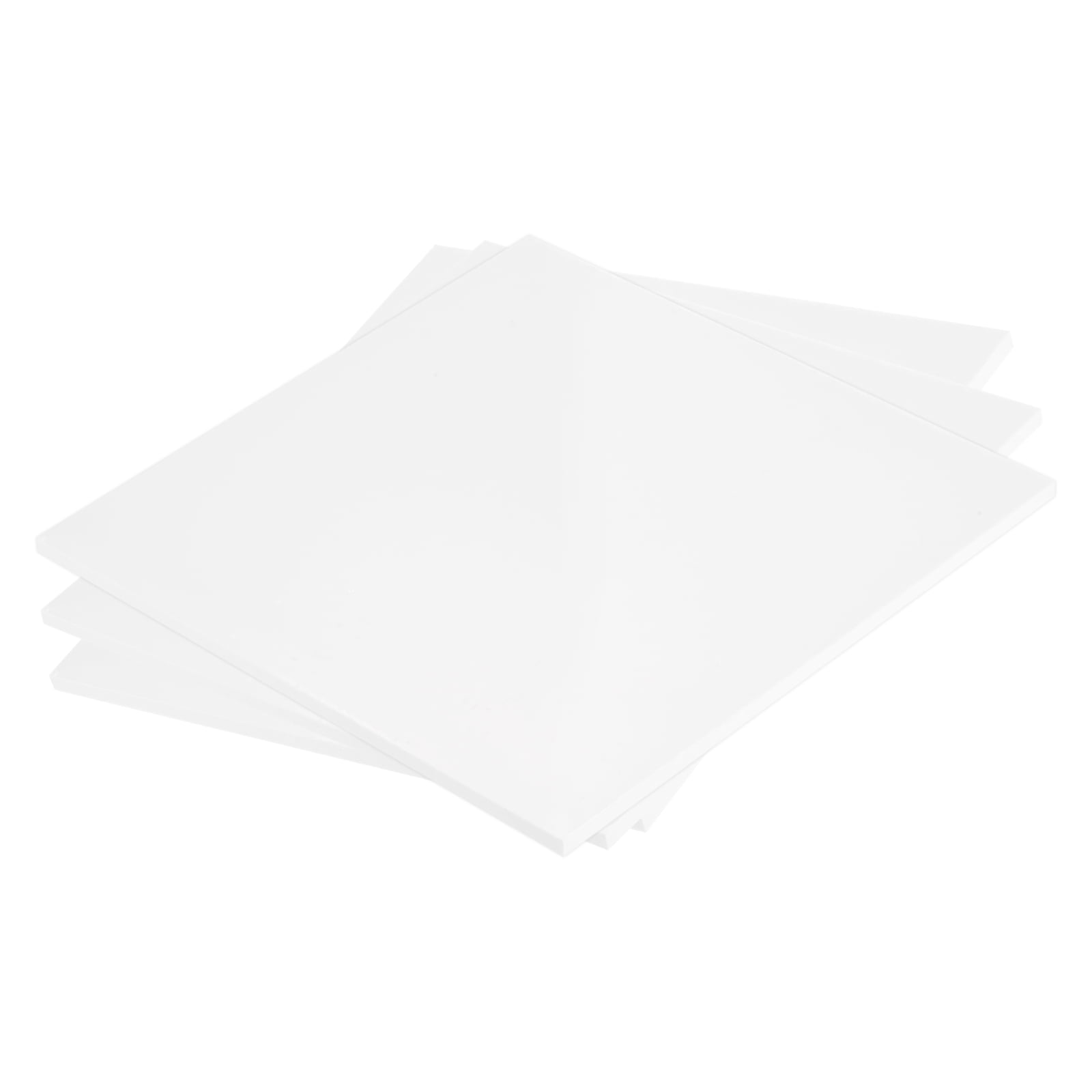 Uxcell ABS Plastic Sheet 8 x 8 x 0.2 Inch ABS Styrene Sheets for ...
