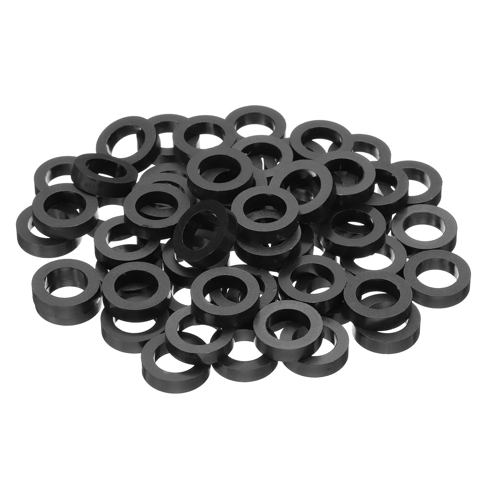 Uxcell ABS Spacers Washer, 60 Pcs 10.2mm ID, 16mm OD, 3mm Length for ...