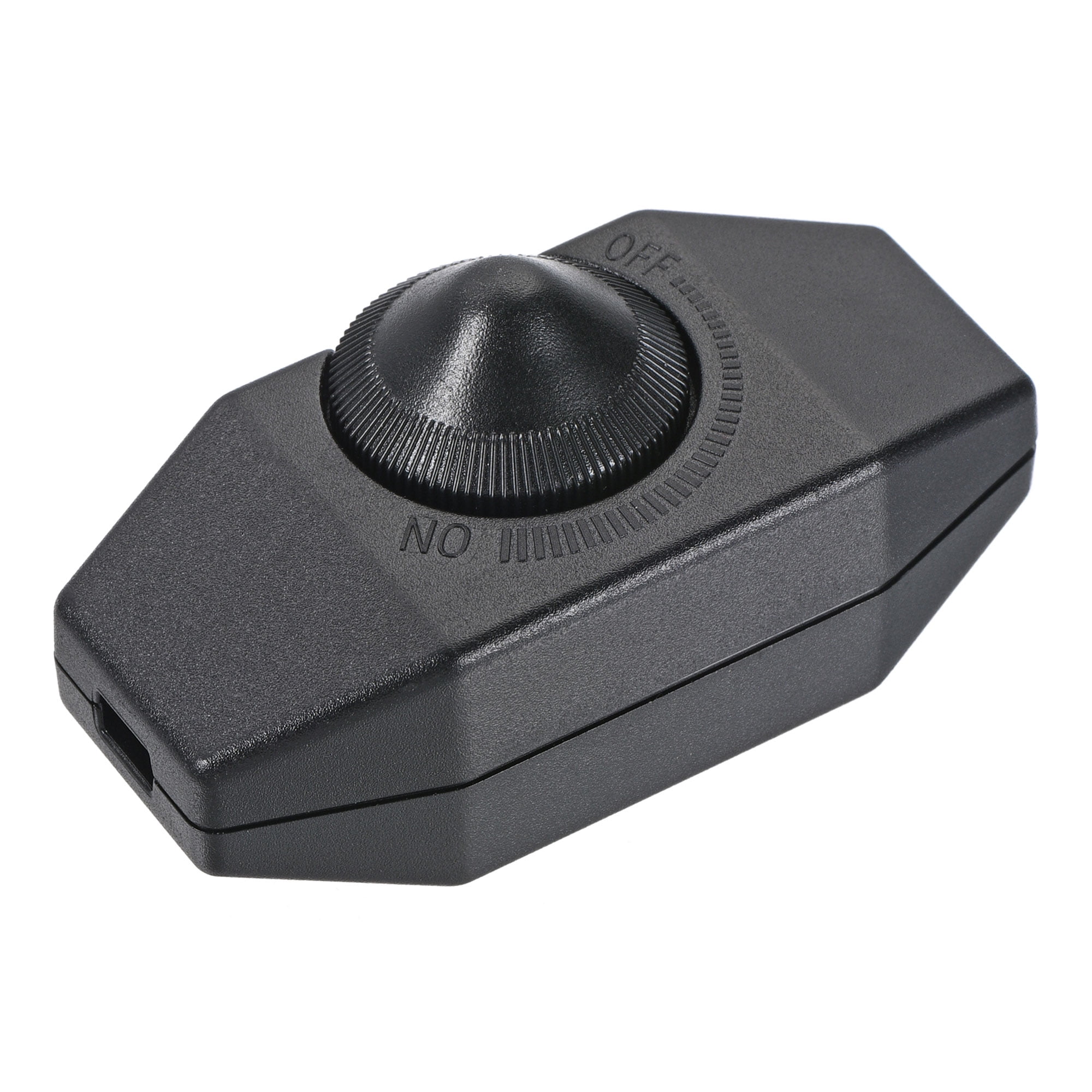 Uxcell AC 110V 100W Welding Lamp Dimmer Black Rotary Cord Switch ...