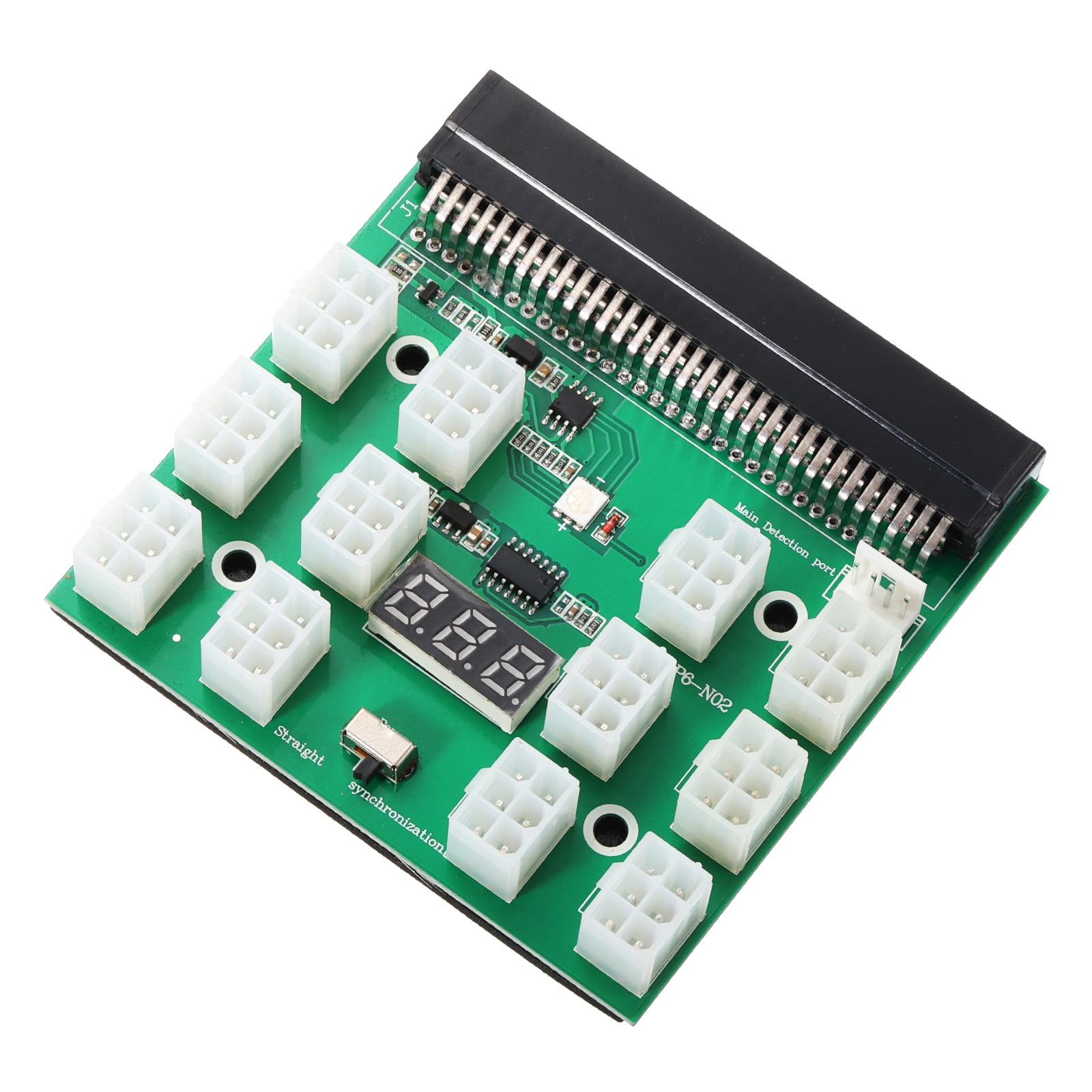 Uxcell ATX 6 Pin PSU Server Power Board 12V 6P Graphics Card Power ...