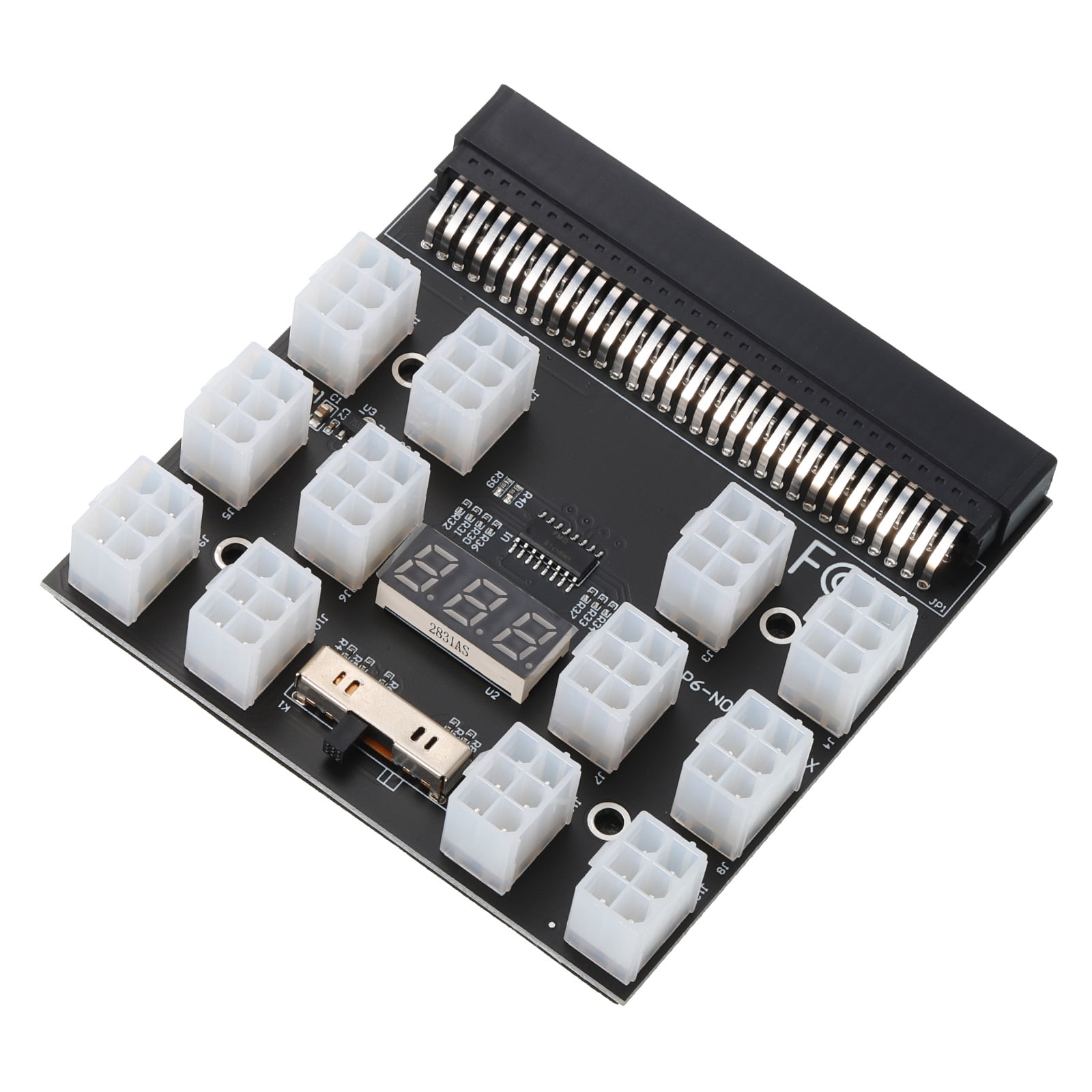 Uxcell ATX 6 Pin PSU Server Power Board 12V 6P Graphics Card Power ...