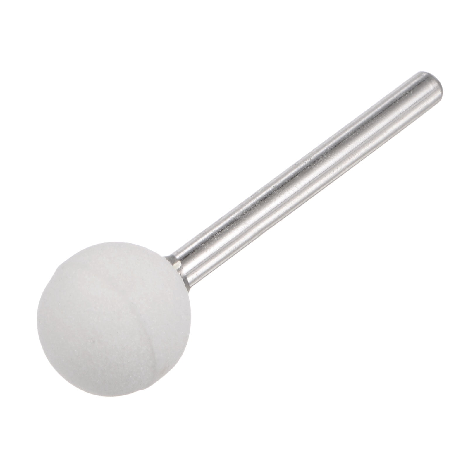 Uxcell Abrasive Ball Mounted Stone Grinding Bits White Corundum 1/8 ...