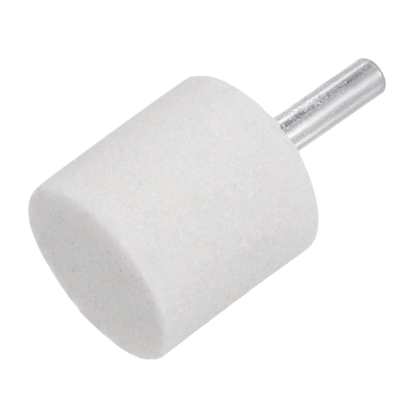 Uxcell Abrasive Cylindrical Mounted Stone Grinding Bits White Corundum ...