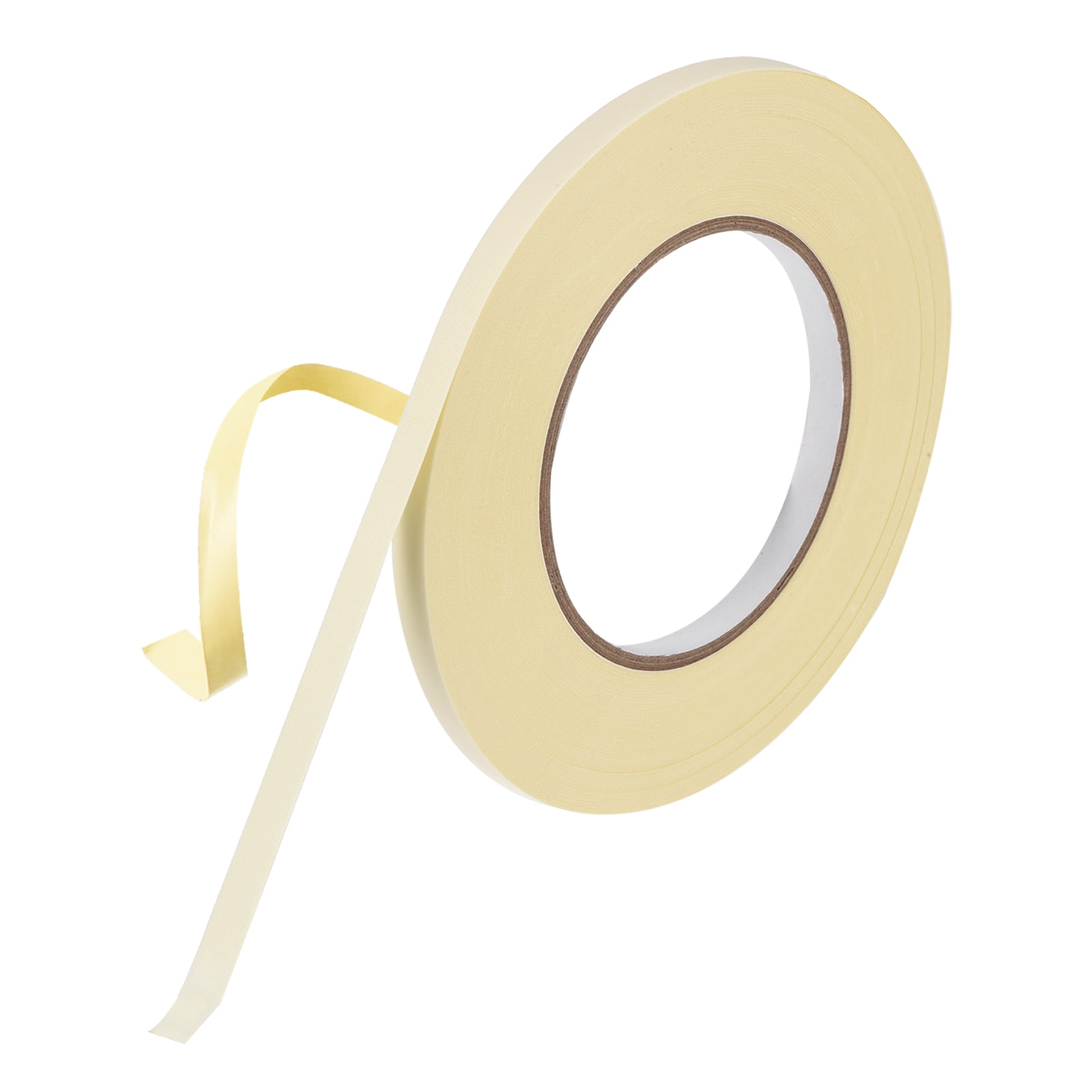 Uxcell Acetate Roll Cloth Adhesive Tape 0.4" x 98ft White Electrical ...