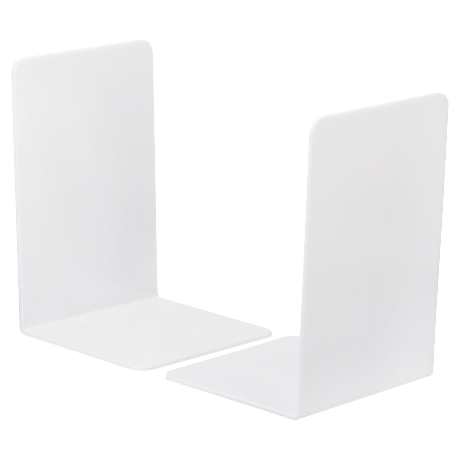Uxcell Acrylic Bookends, 2 Pack L-shaped Book Ends for Shelves Desktop ...