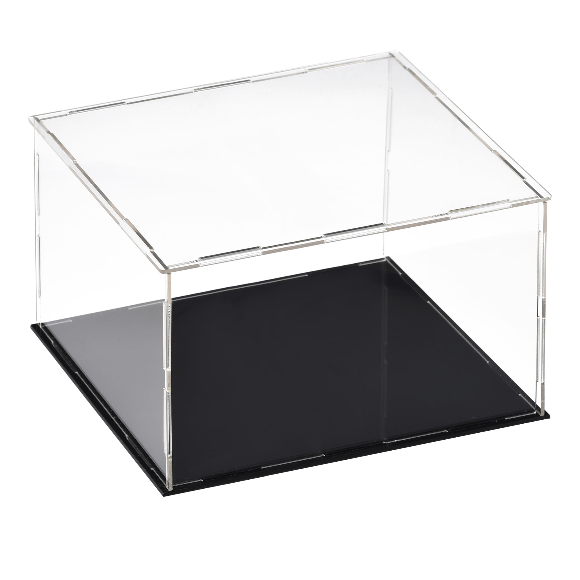 Uxcell Acrylic Clear Display Case Box Dustproof Protection Showcase ...